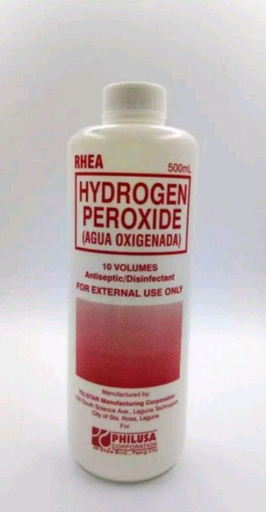 RHEA Hydrogen Peroxide (Agua Oxinada) 120 ml, 500 ml, 1000 ml | Lazada PH