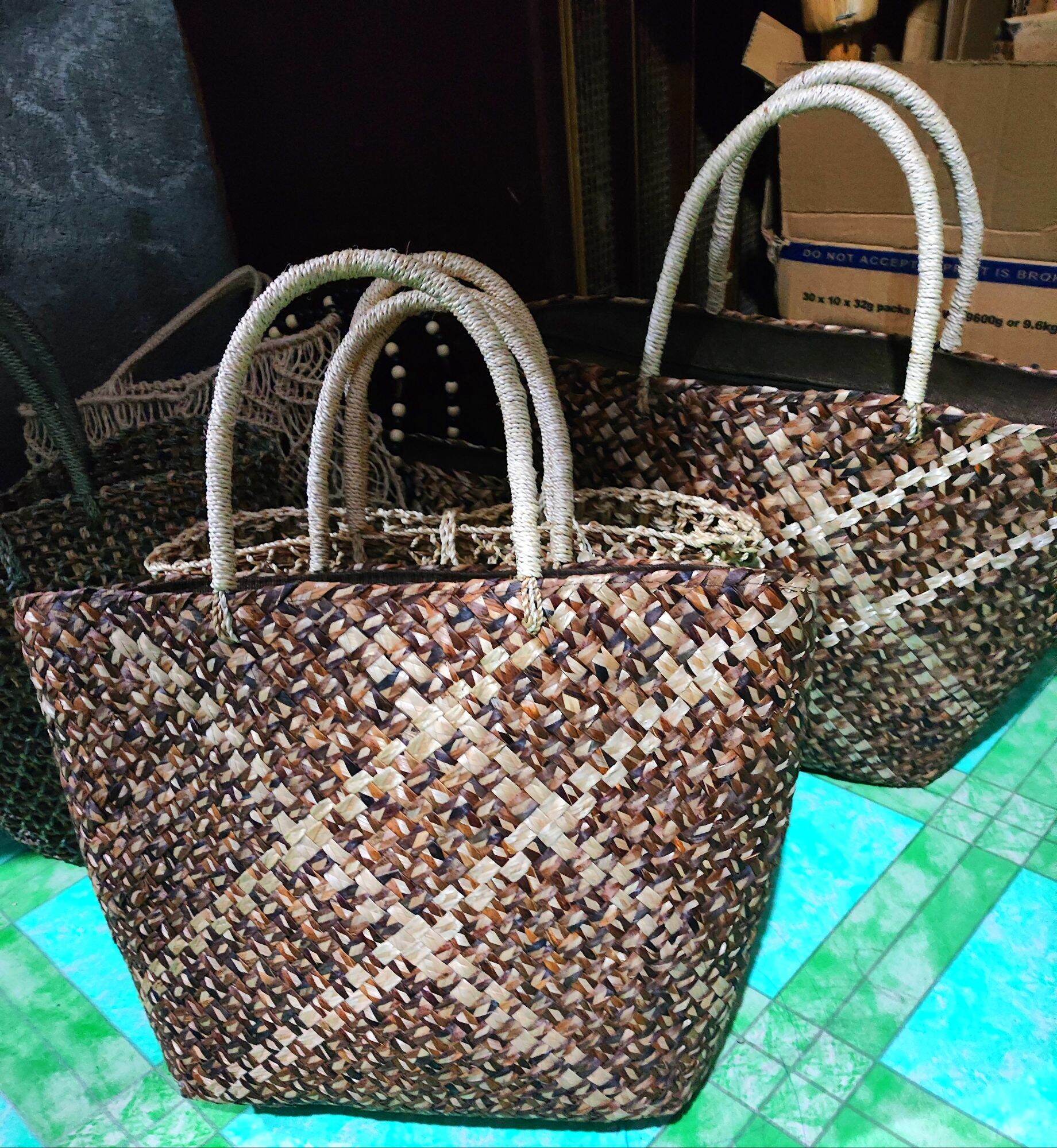 NATIVE ABACA BALAKBAK HANDBAG LARGE | Lazada PH