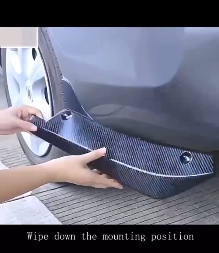 【In stock】2Pcs Universal Car Rear Bumper Lip Diffuser Splitter Spoiler Scratch Protector P2069 ...