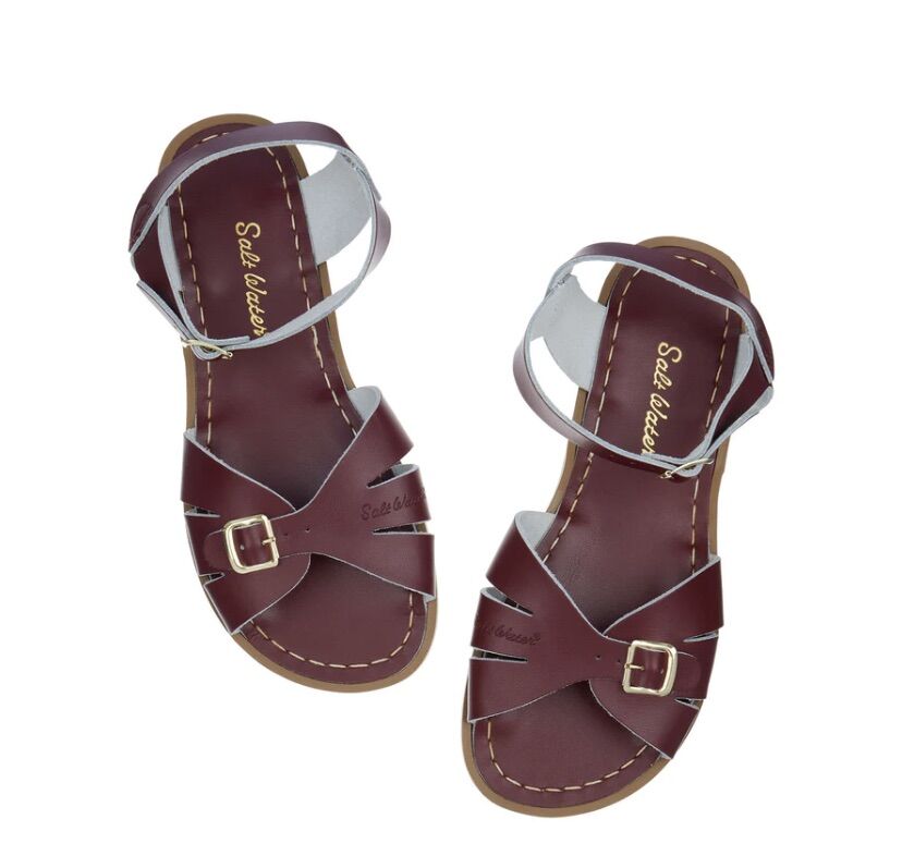 Authentic Salt Water Sandals Classic in Claret | Lazada PH