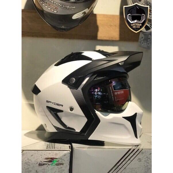 Spyder Core Hybrid Helmer - Free 2 Extra Lens | Lazada PH
