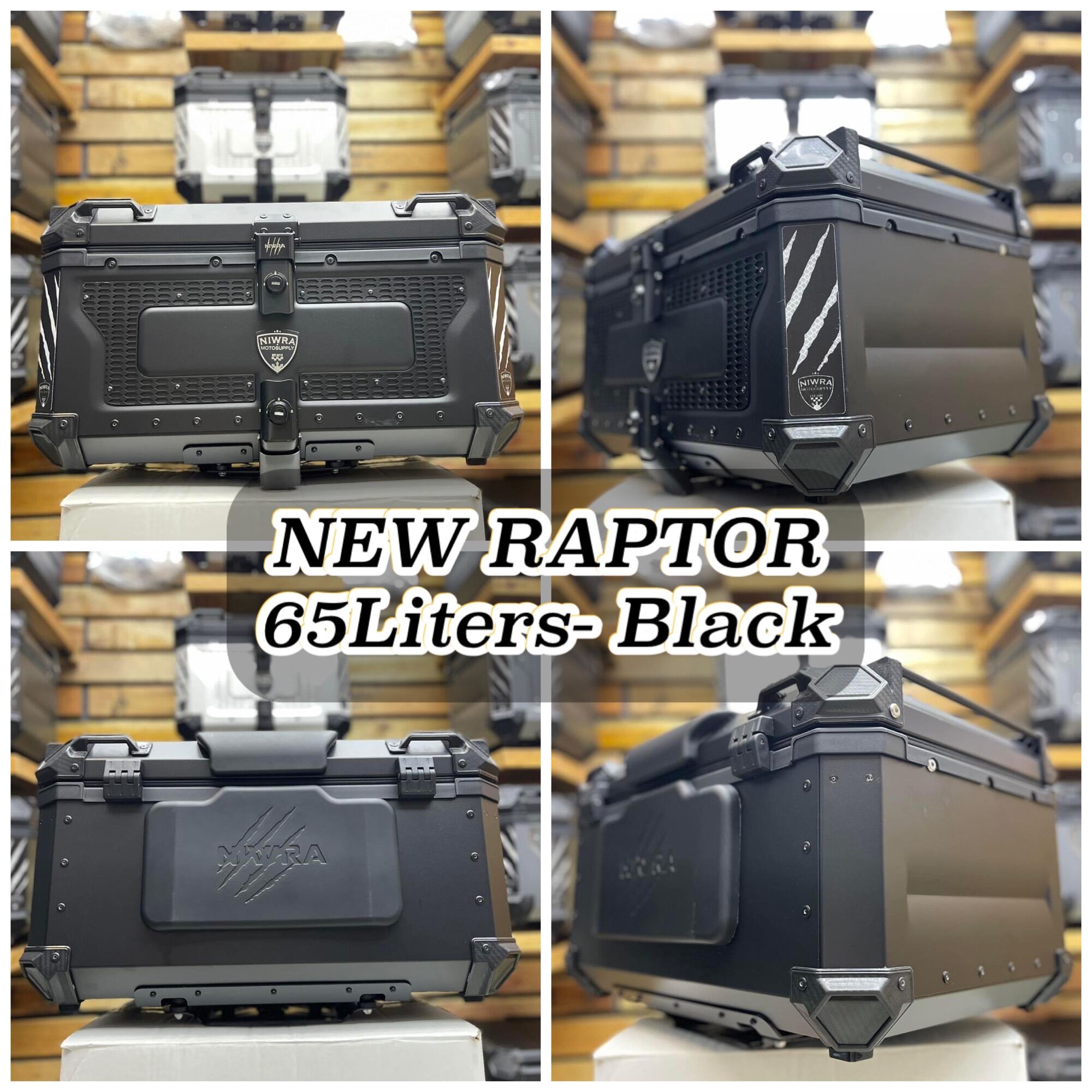 NIWRA RAPTOR 65LITERS ALLOY TOPBOX | Lazada PH