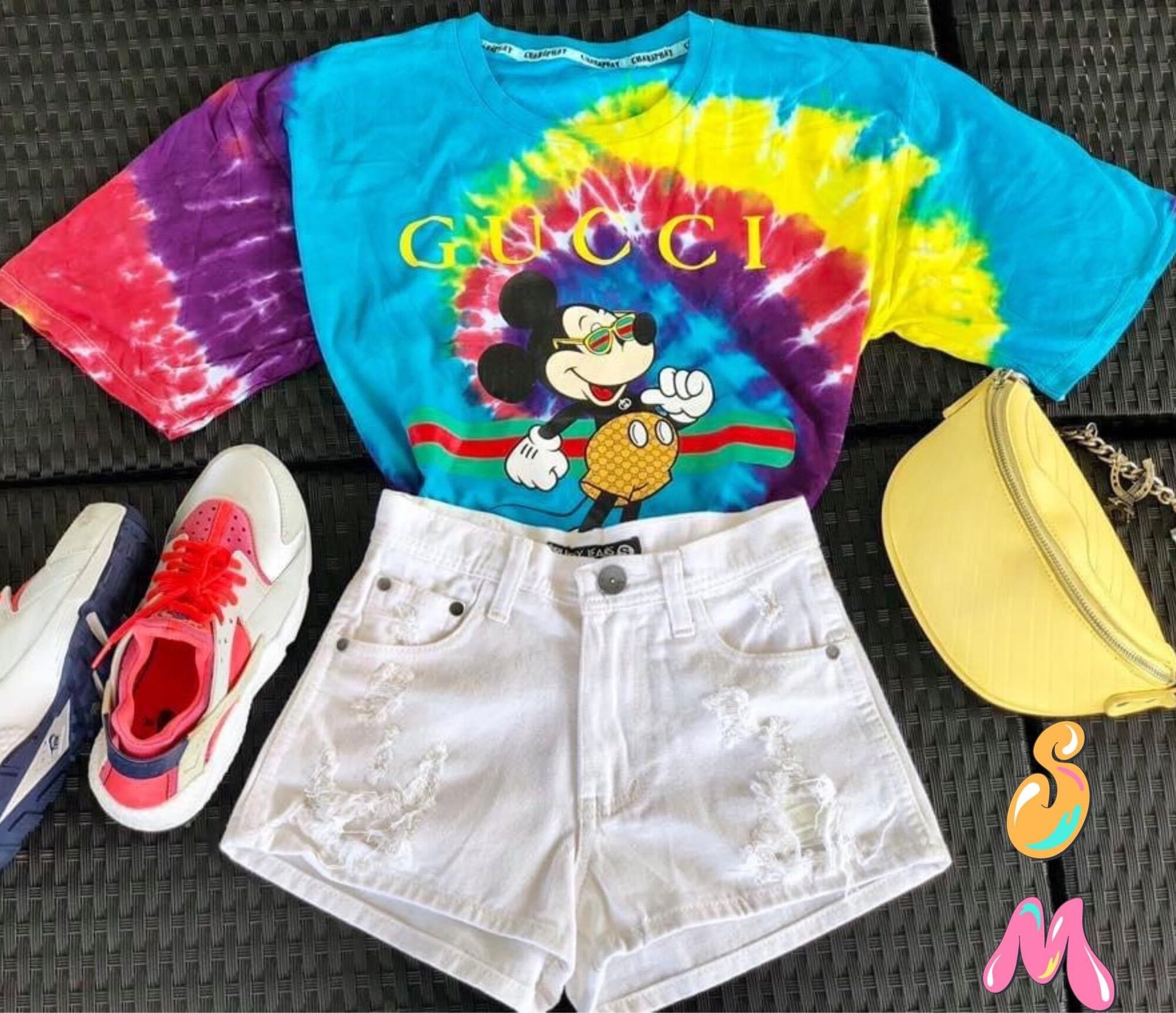 Bangkok Tattered Short | Punny Tattered Short | Lazada PH