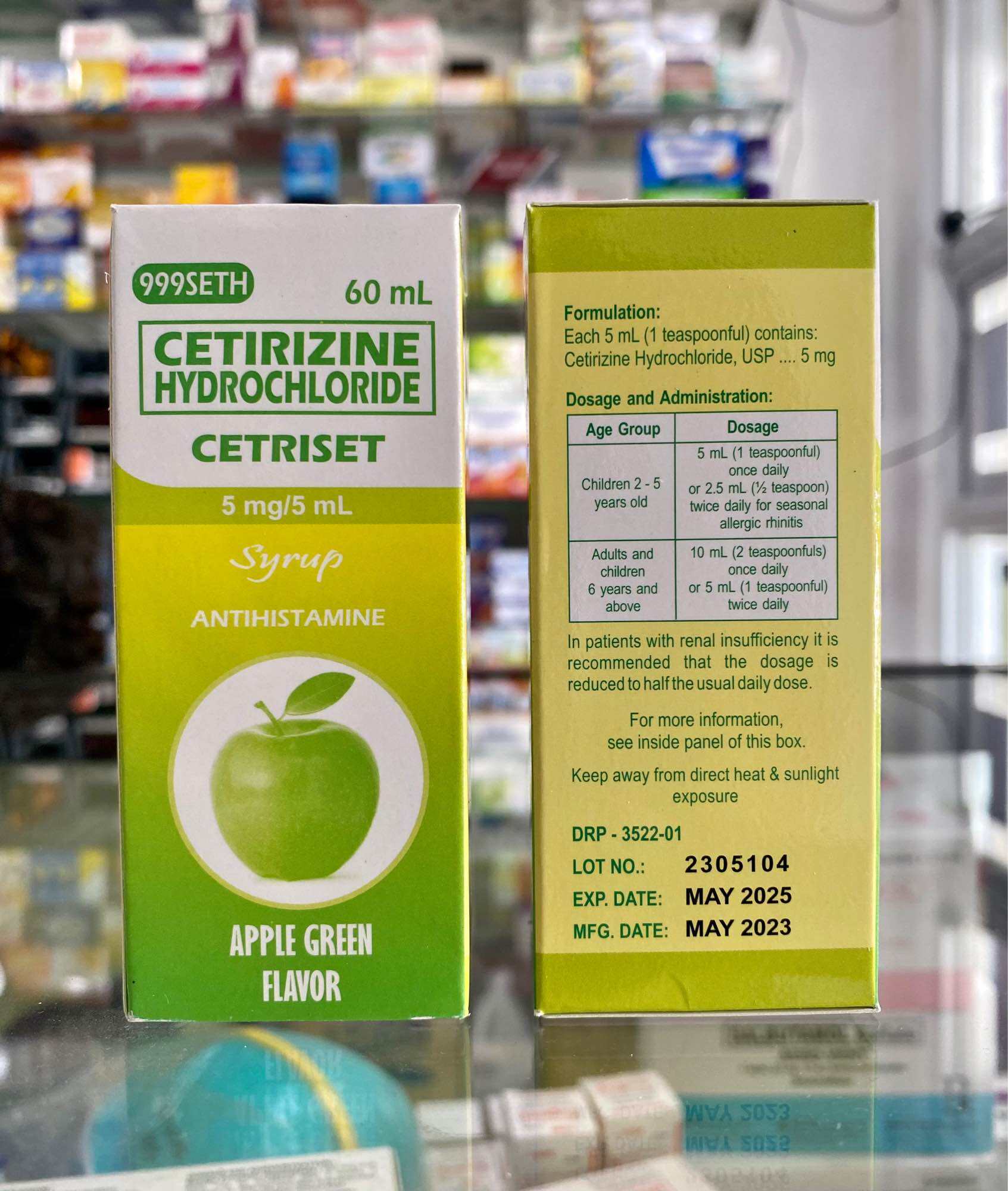 CETIRIZINE Syrup (Cetriset) 5mg/5 ml 60ml (Branded) | Lazada PH