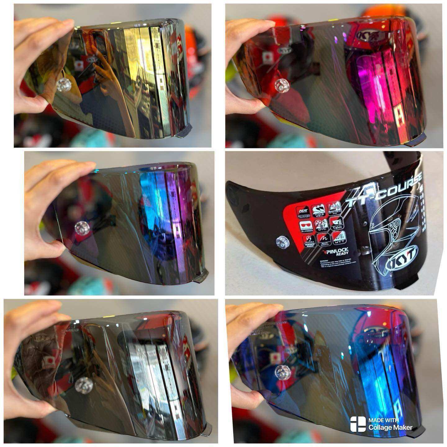 KYT TT Course Visor Lens | Lazada PH