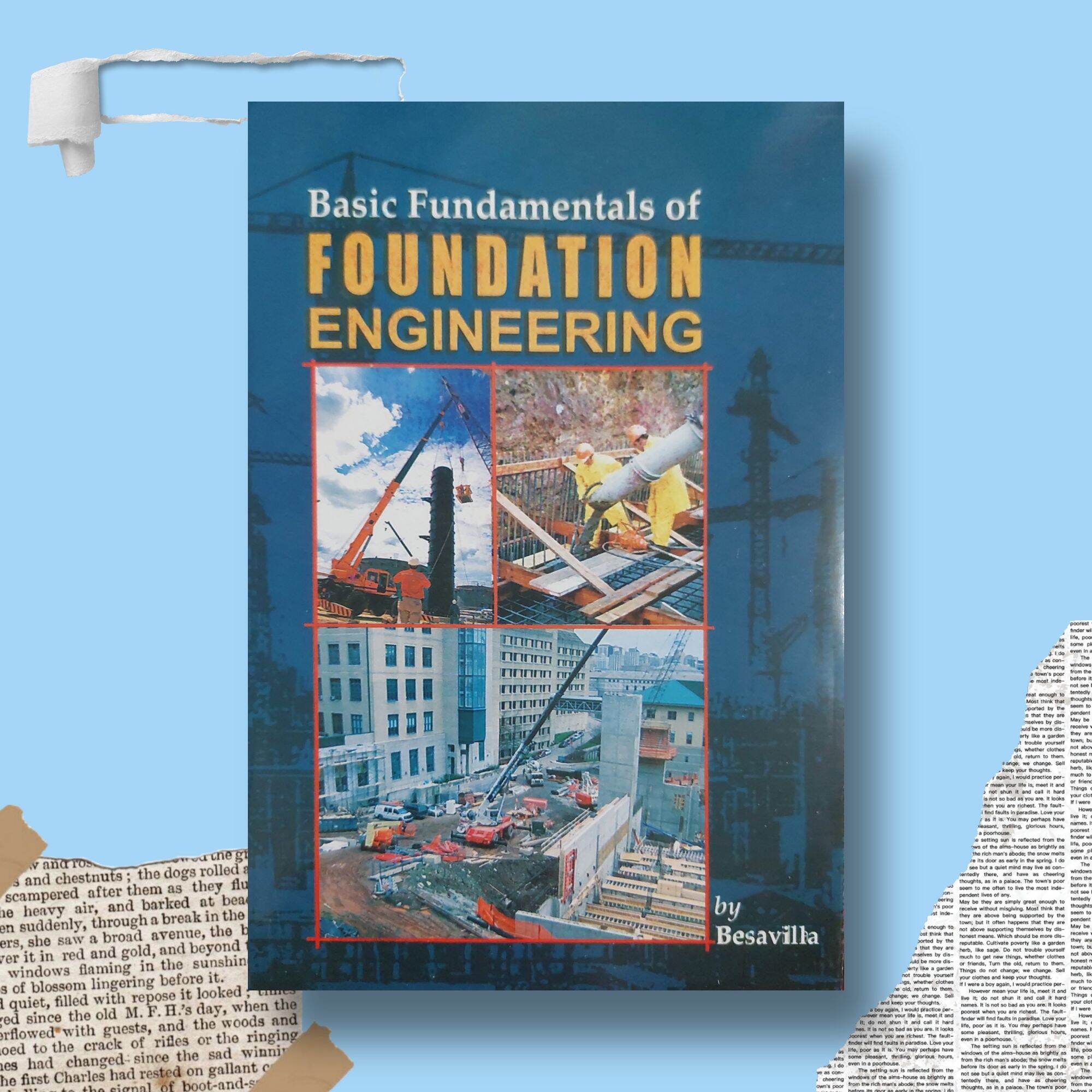 BASIC FUNDAMENTALS OF FOUNDATION ENGINEERING - BESAVILLA | Lazada PH BASIC FUNDAMENTALS OF FOUNDATION ENGINEERING - BESAVILLA | Lazada PH