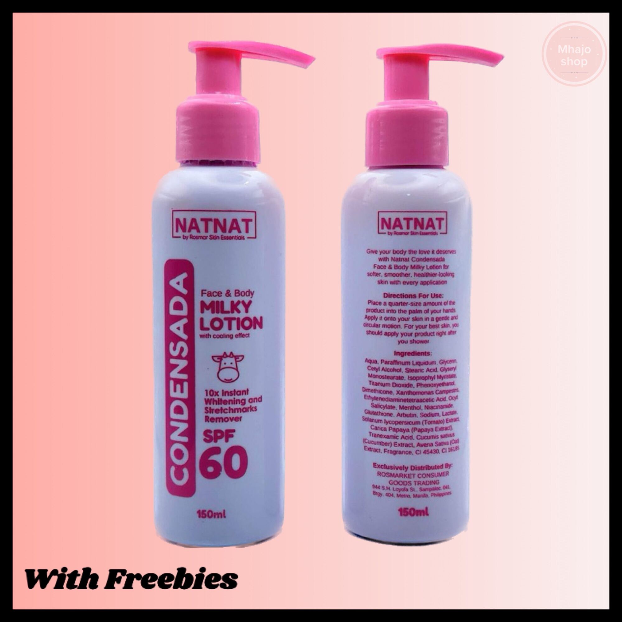 ON HAND | NATNAT CONDENSADA LOTION | Lazada PH