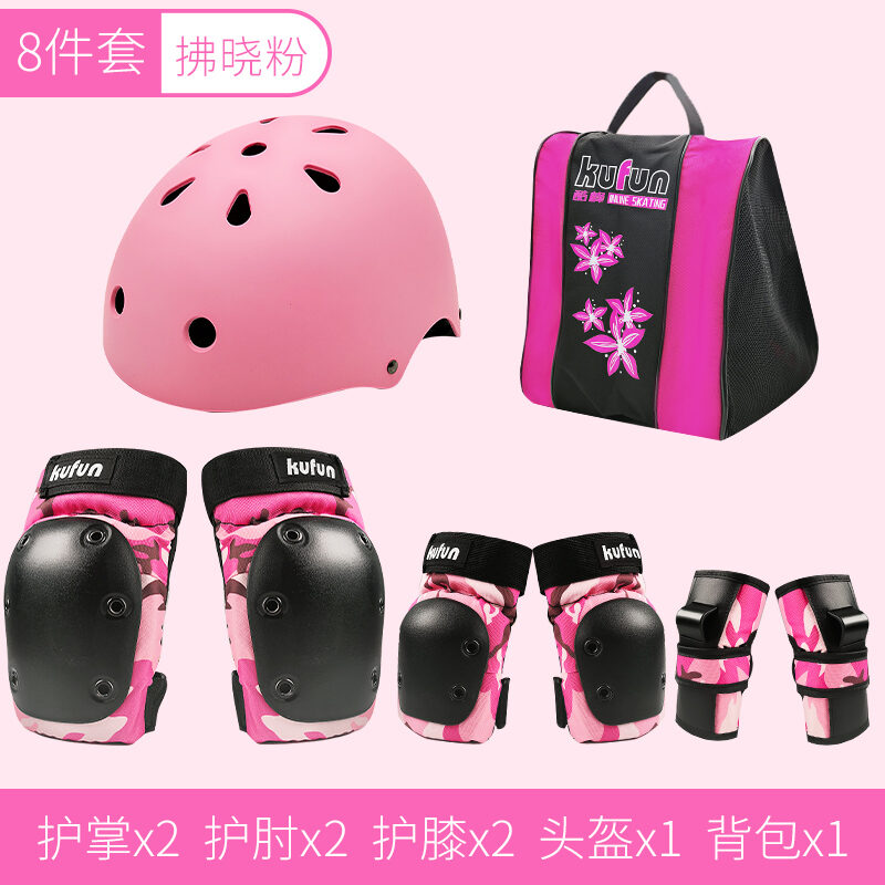 Roller Skating Protective Gear Helmet Set Skateboard Professional ...