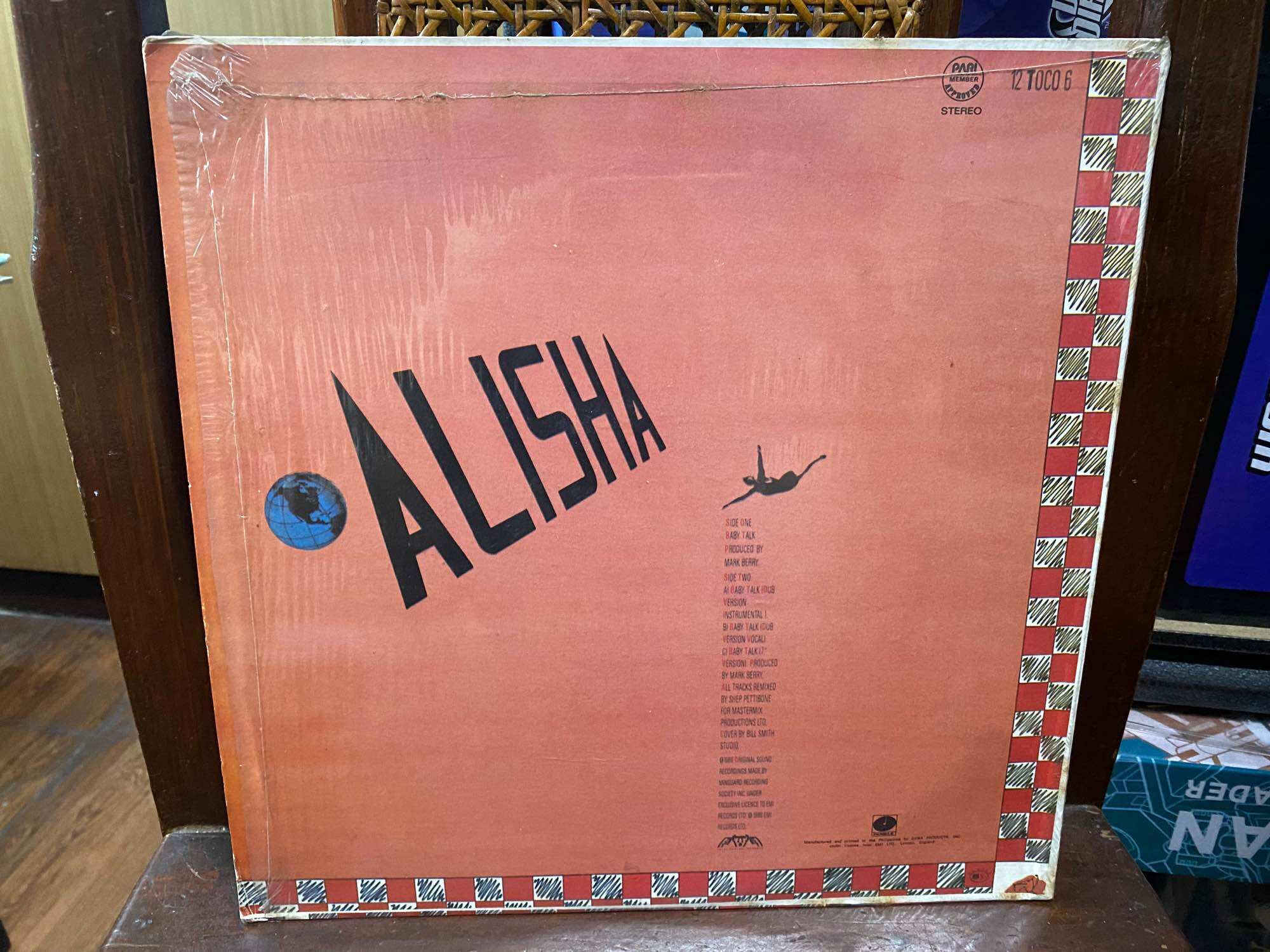 Alisha – Baby Talk - Philippines Original Vinyl Disco Electronic New ...