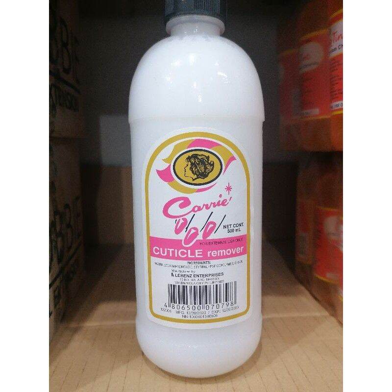 CARRIE ACETONE*MERTHIOLATE*CARRIE CUTICLE REMOVER/500ML | Lazada PH