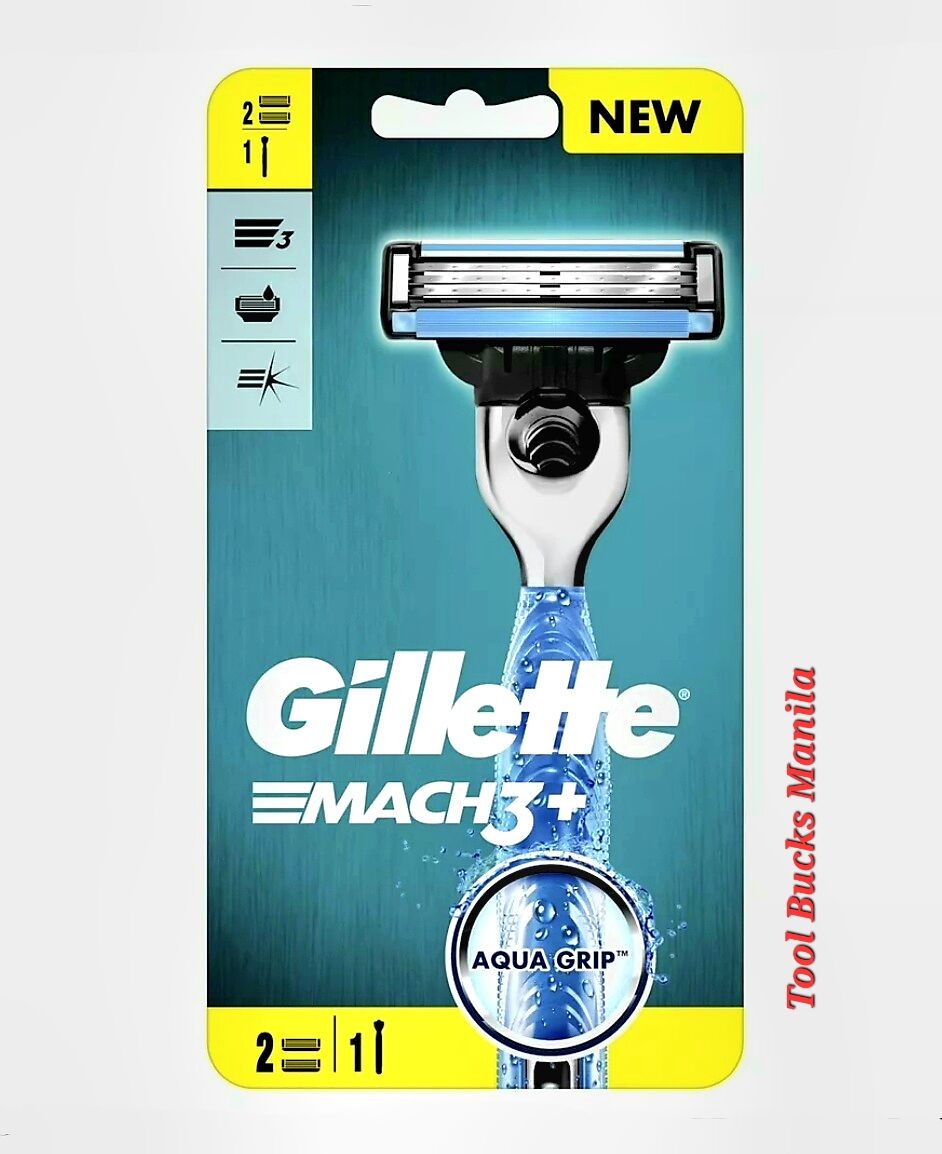 Gillette Mach3 Aqua Grip Razor + 1 | Lazada PH