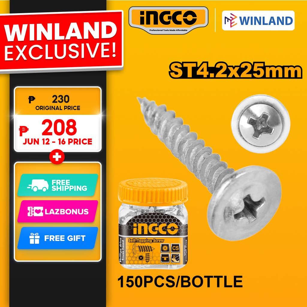 Ingco by Winland Self Tapping Screw Metal Screw ING-HT | Lazada PH