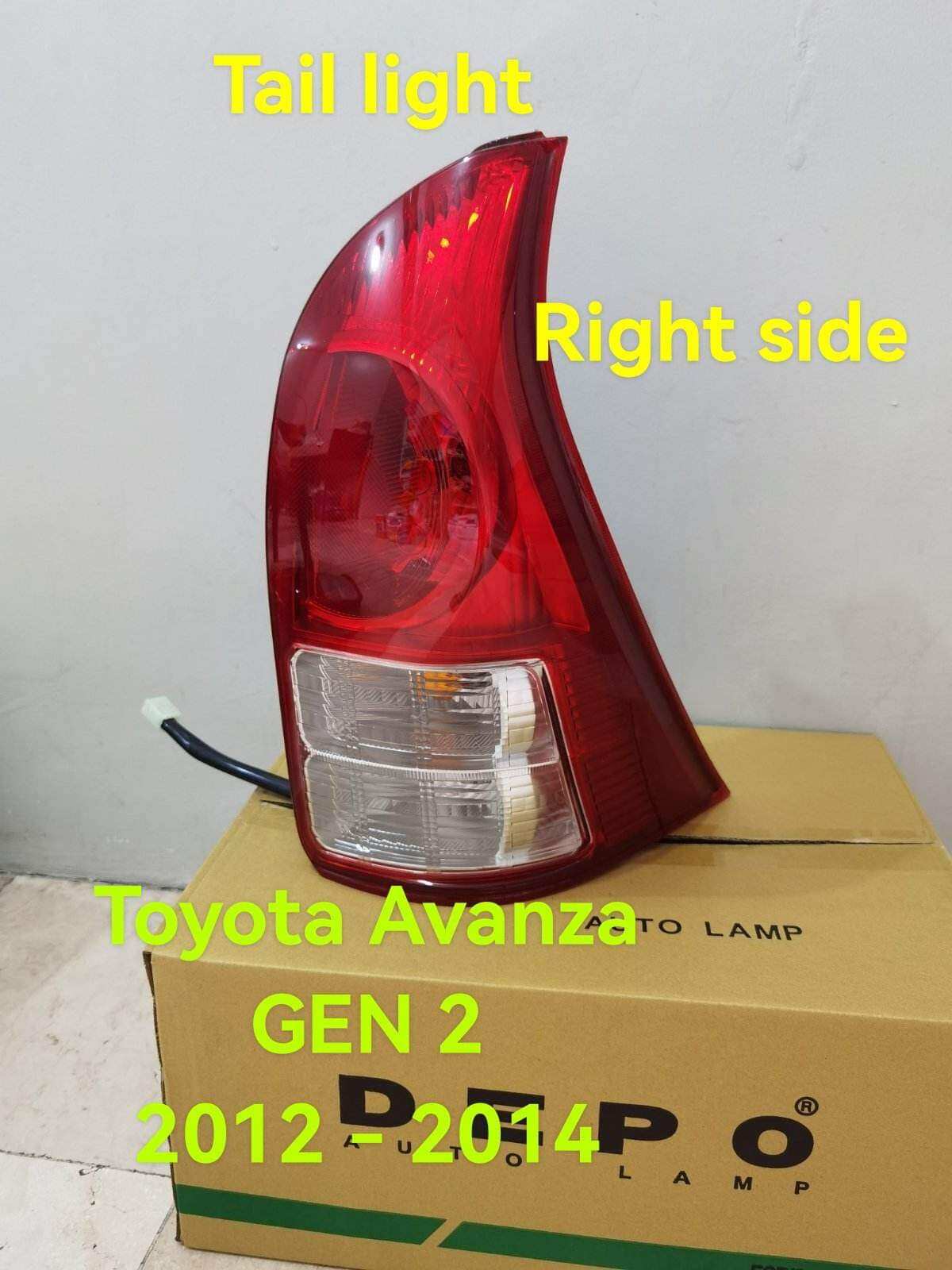 Tail Light Tail Lamp Toyota Avanza 2012 - 2014 Gen 2 Right side ...