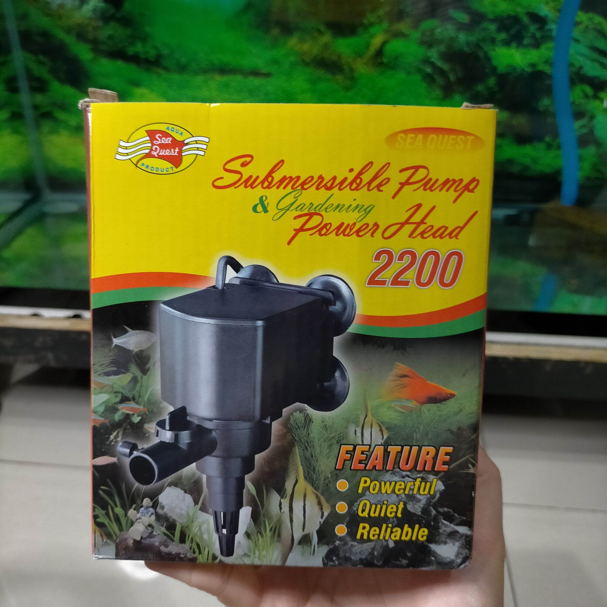 sea quest 2200 25watts submersible & power head | Lazada PH