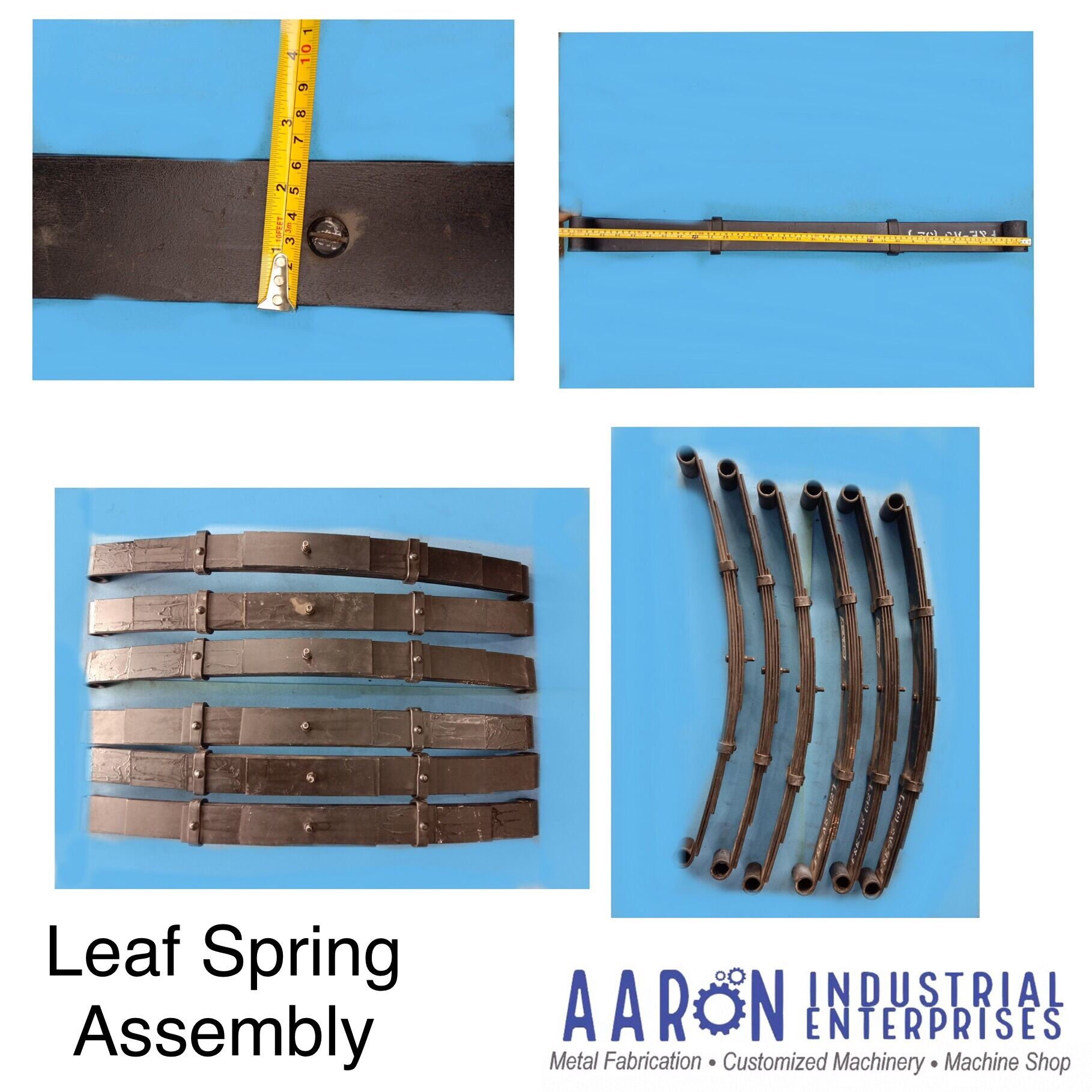 Leaf Spring (Molye) Assembly for Tricycle, Kolong-kolong, Sidecar ...