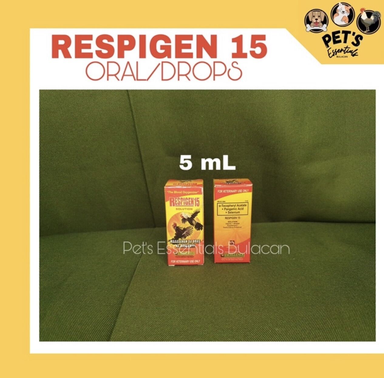 Respigen 15 Oral/Drops 5ml | Lazada PH