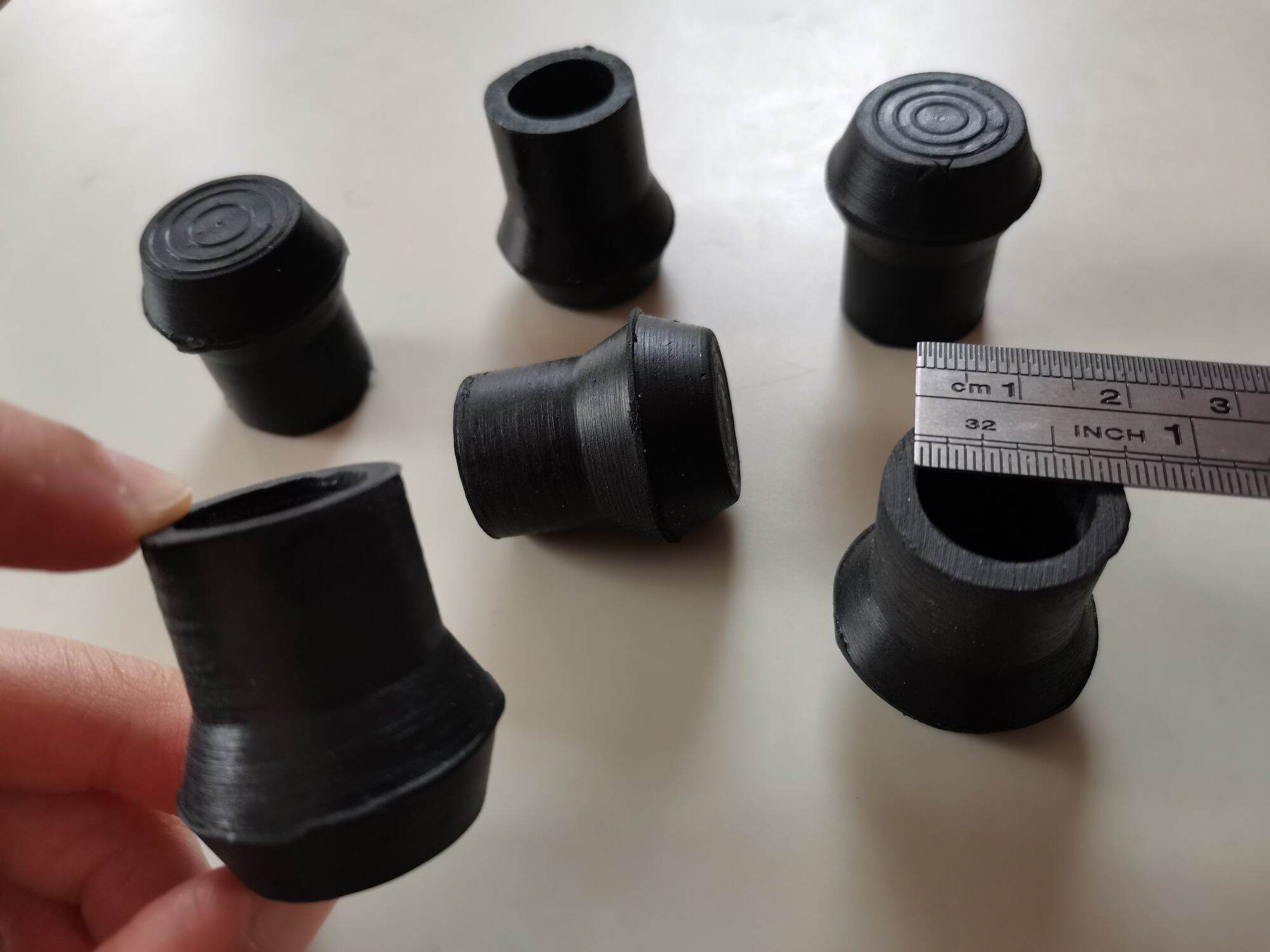 ROUND OUTER HEAVY DUTY RUBBER FOOTINGS (Sold per piece) | Lazada PH