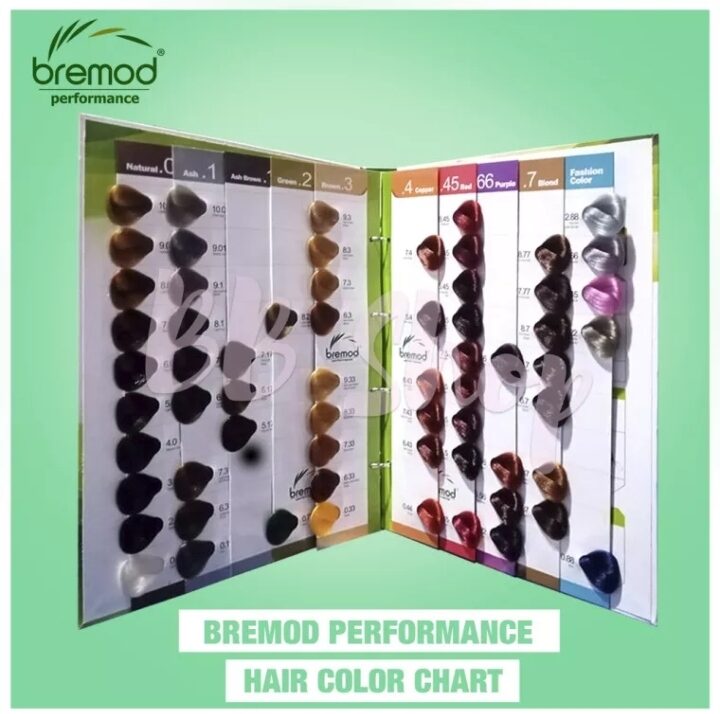 Bremod Performance Hair Color Chart new | Lazada PH