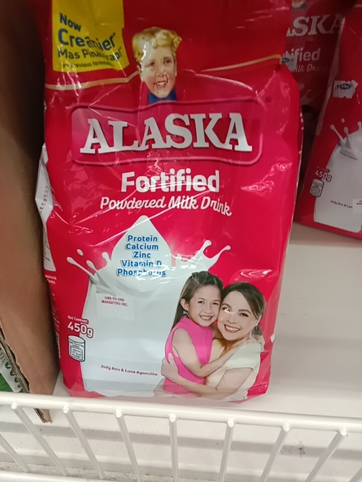 Alaska Fortified Powdered Milk Drink 450g/840g | Lazada PH