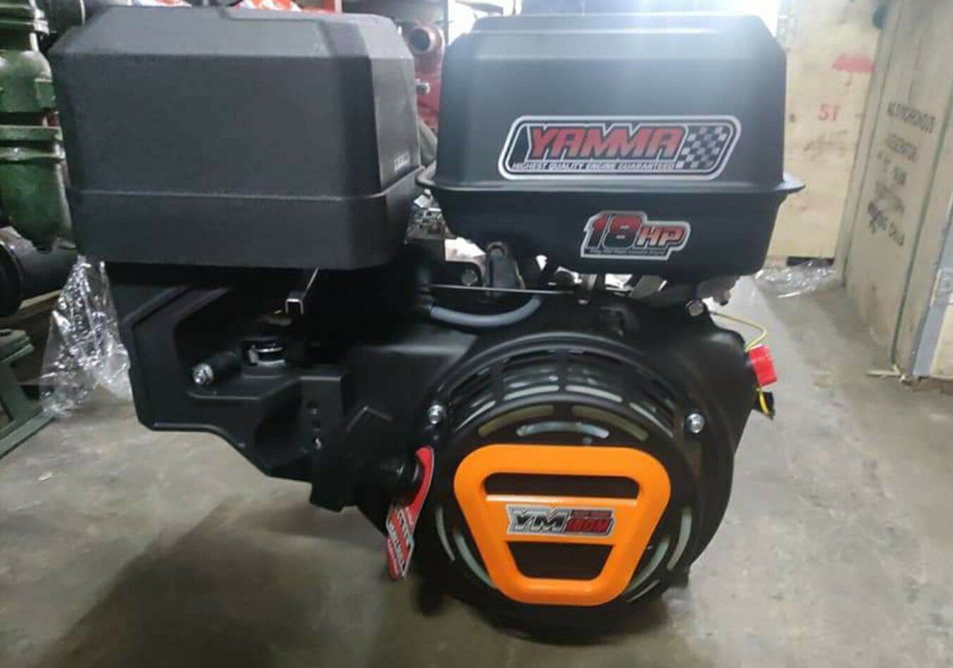 Yamma 18hp gasoline engine YM180yrd 94mm bore High speed with plastic ...