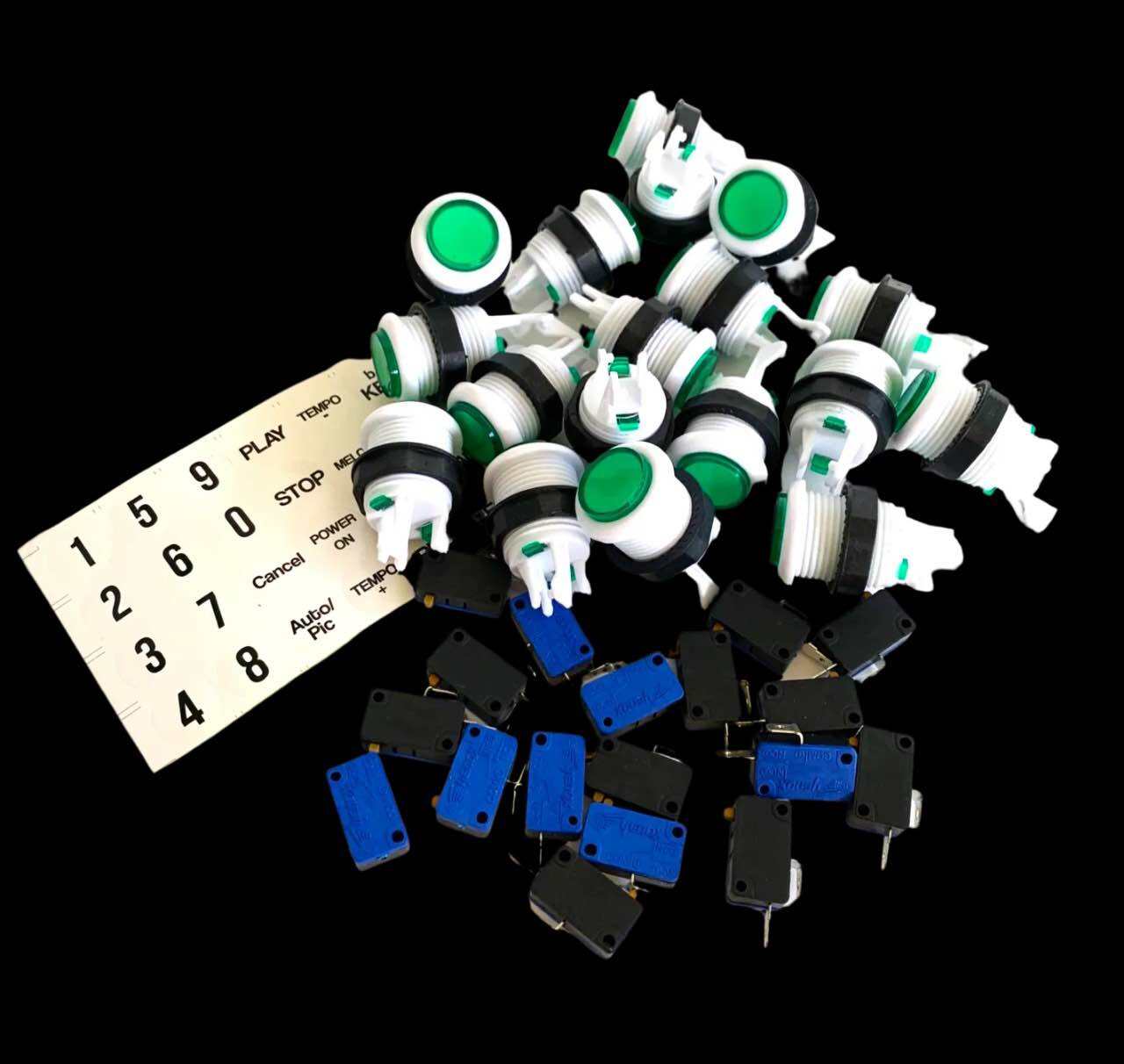 18pcs Push Button with Micro Switch for Videoke Box | Lazada PH