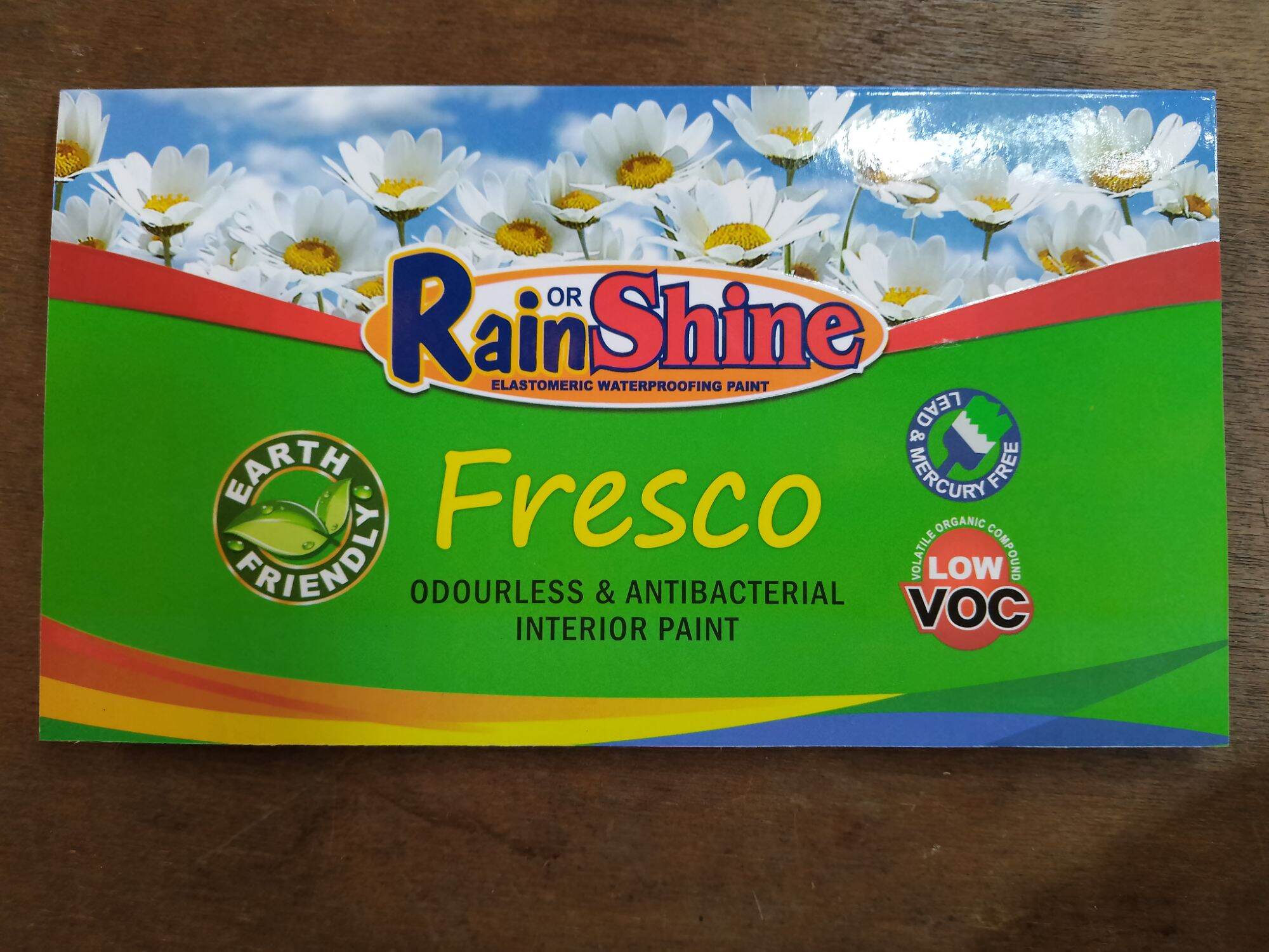 RAIN OR SHINE FRESCO COLOR CHART COMPLETE GUIDE FOR COLORS ODOURLESS ...