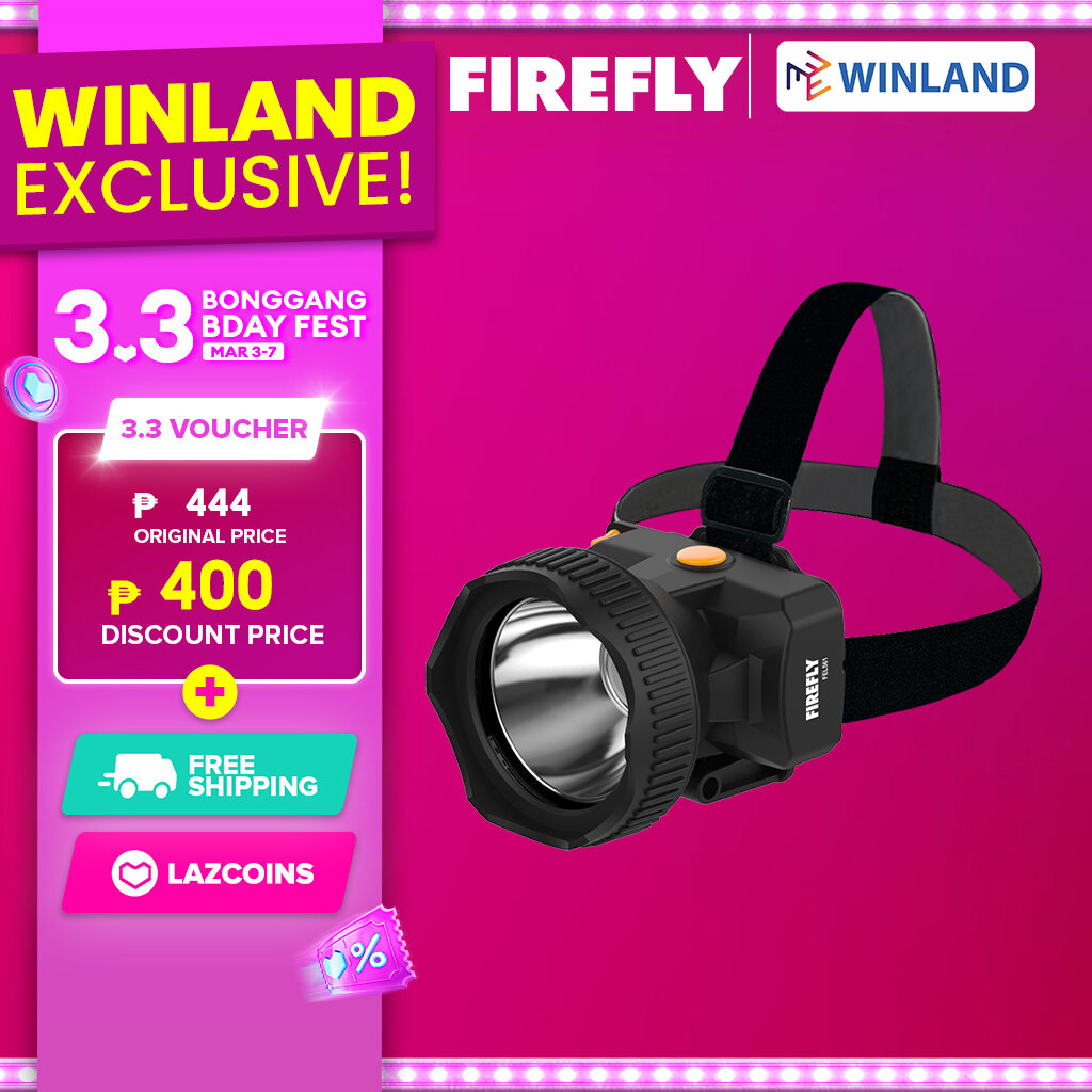 Firefly by Winland Rechargeable LED Head Lamp Headlamp Head Light ...