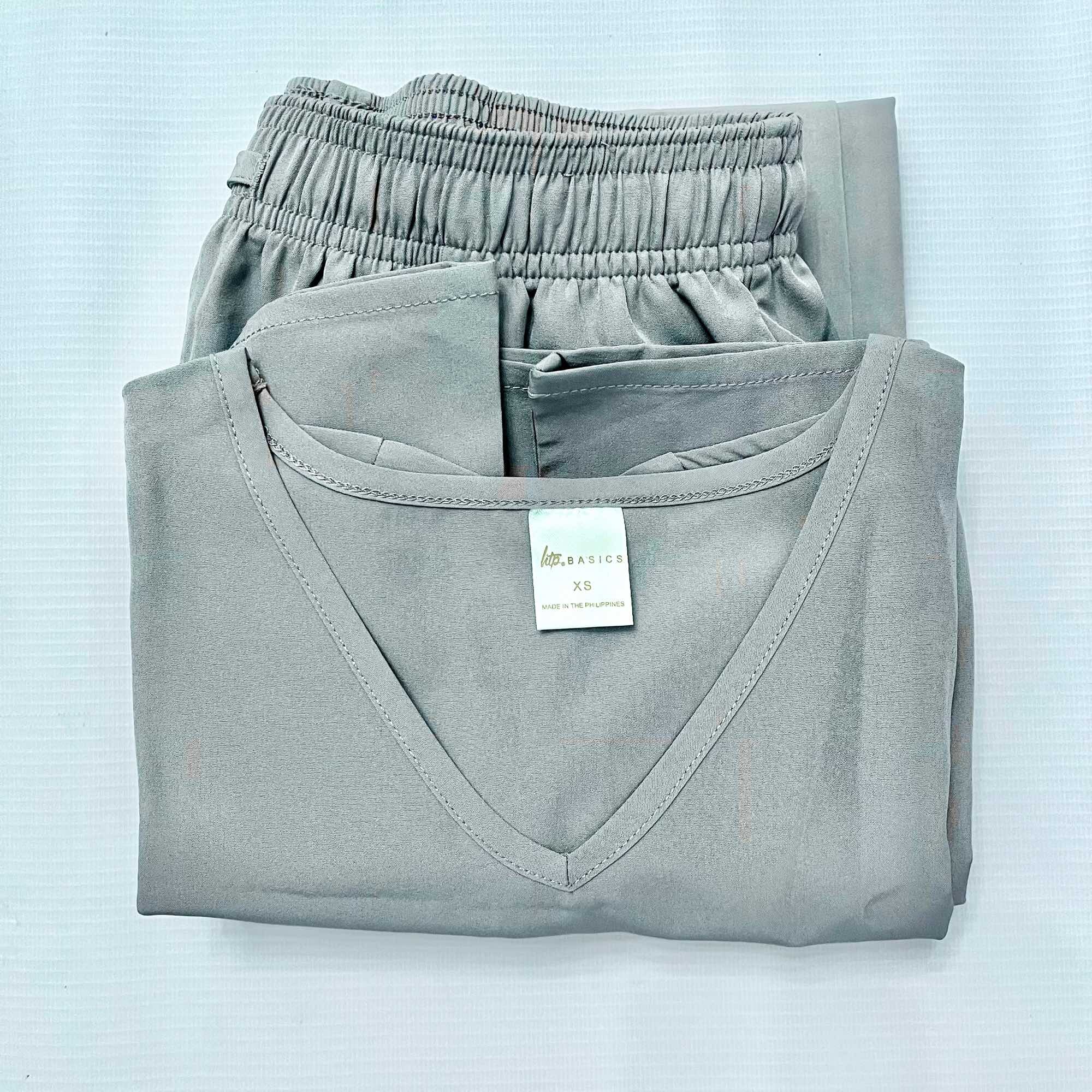 HTP Basics Women’s Unifit Scrub Suit Set / Scrubs V-neck Top & Pants ...