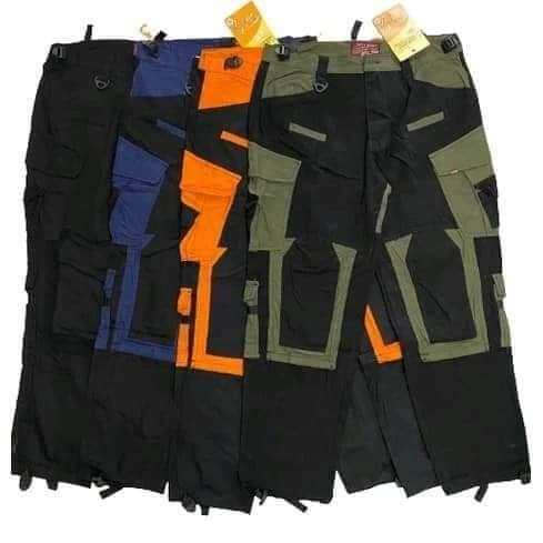 TACTICAL PANTS RESCUE FOR MEN WITH 6POCKET ADJUSTABLE BELT WITH ZIPPER ...