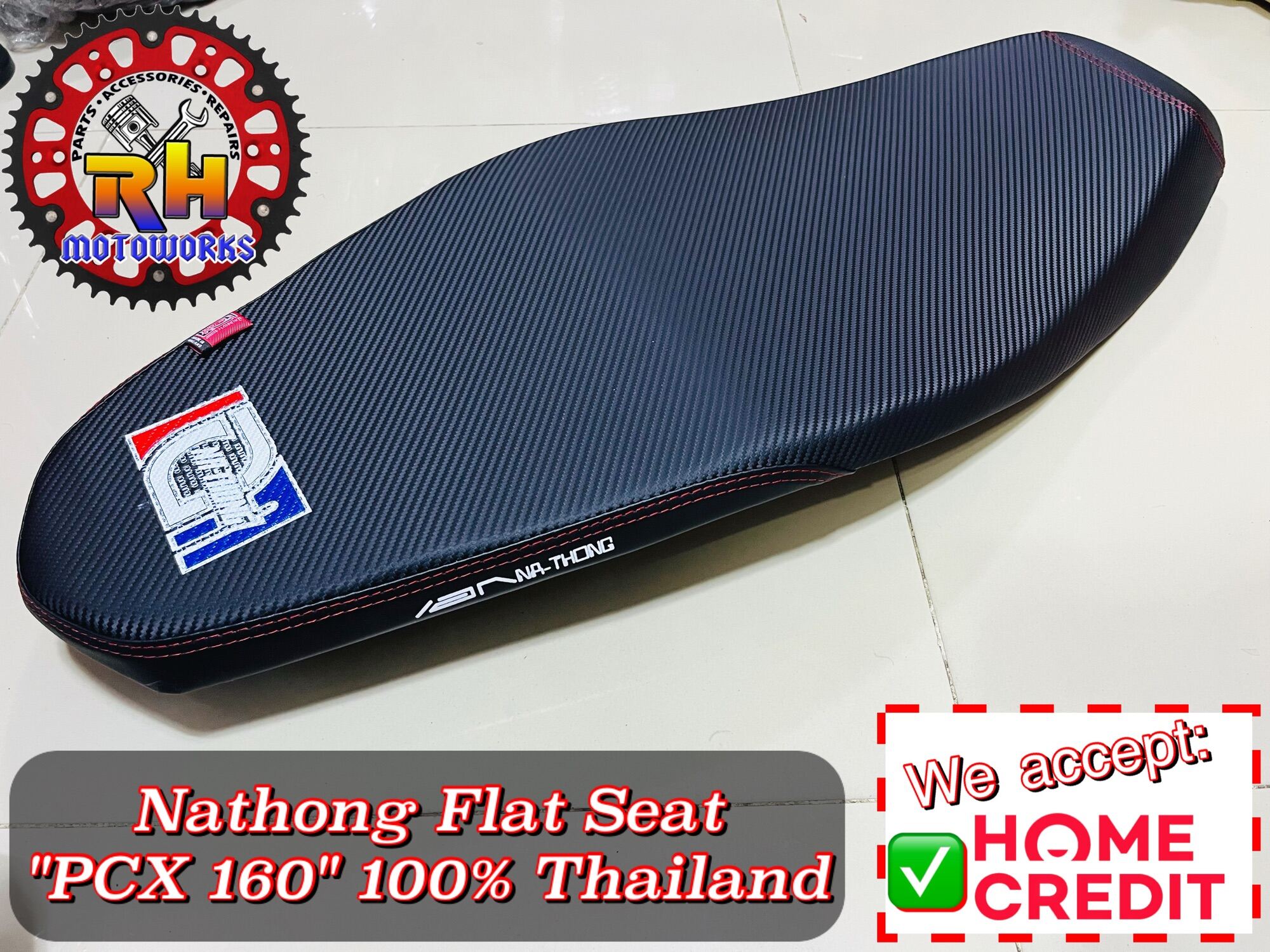 PCX 160 NATHONG Flat Seat 100% Thailand Made (Dry Carbon) | Lazada PH