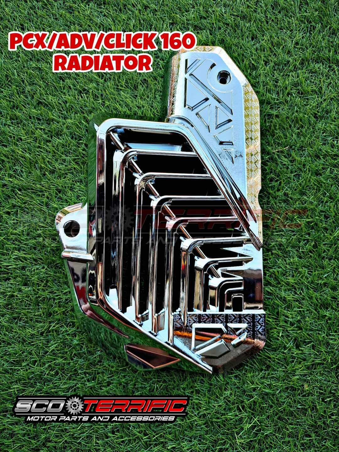 HONDA CLICK 160 PCX 160 ADV 160 RADIATOR GARNISH COVER | Lazada PH