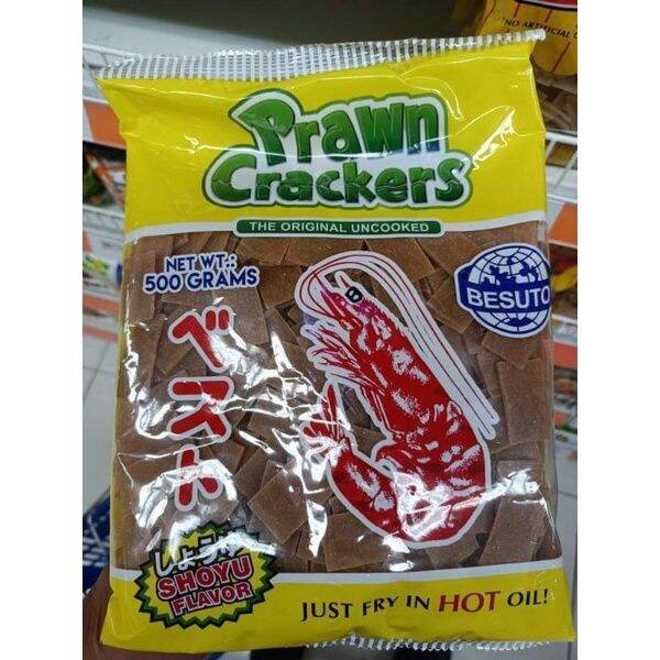 Besuto Prawn Crackers Shoyu Flavor (500g) | Lazada PH