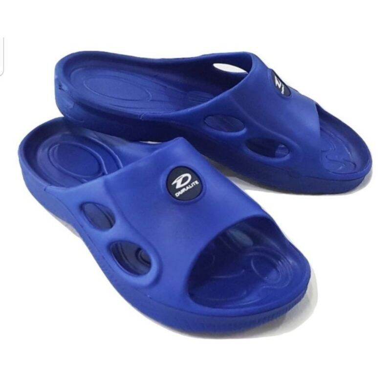 Duralite nautica slides for men/men's sandal in black and blue | Lazada PH