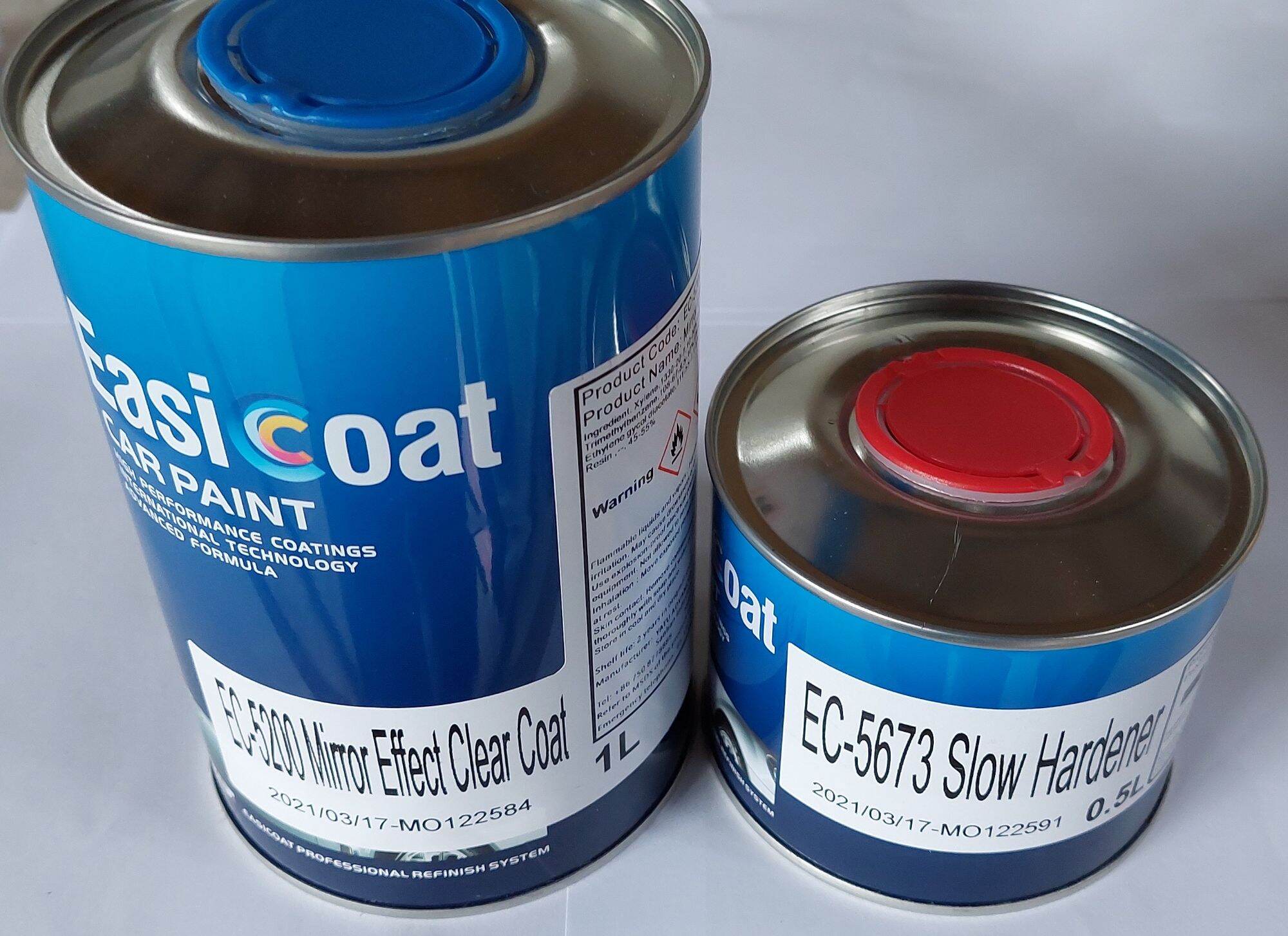 EASICOAT MEDIUM-HIGH SOLID EC-5200 MIRROR EFFECT CLEAR COAT WITH EC ...