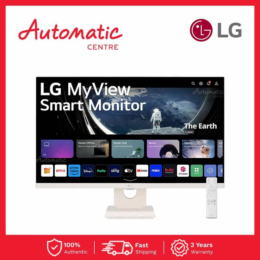 LG Smart 27SR50F-W 27-inch FHD Smart Monitor with WebOS 23 and IPS ...