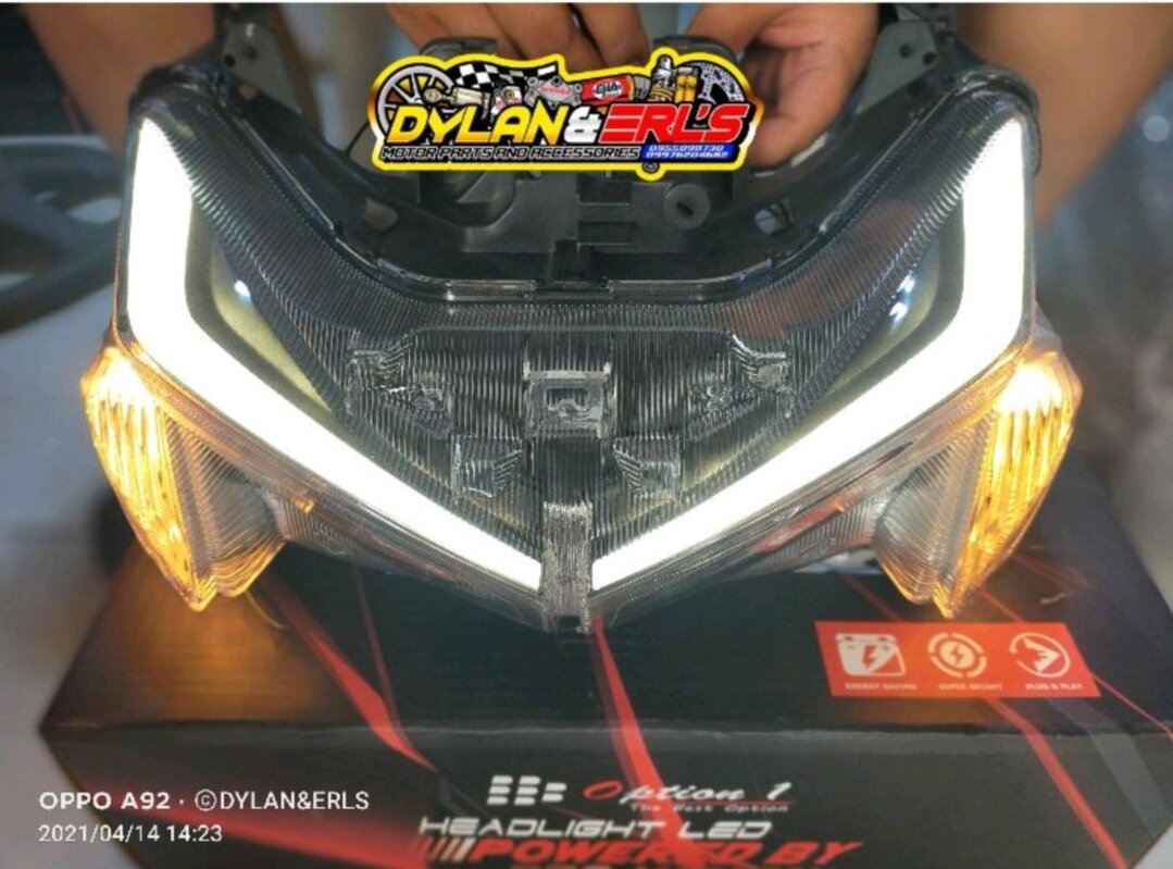 OPTION 1 HEADLIGHT ASSEMBLY FOR AEROX 155 | Lazada PH