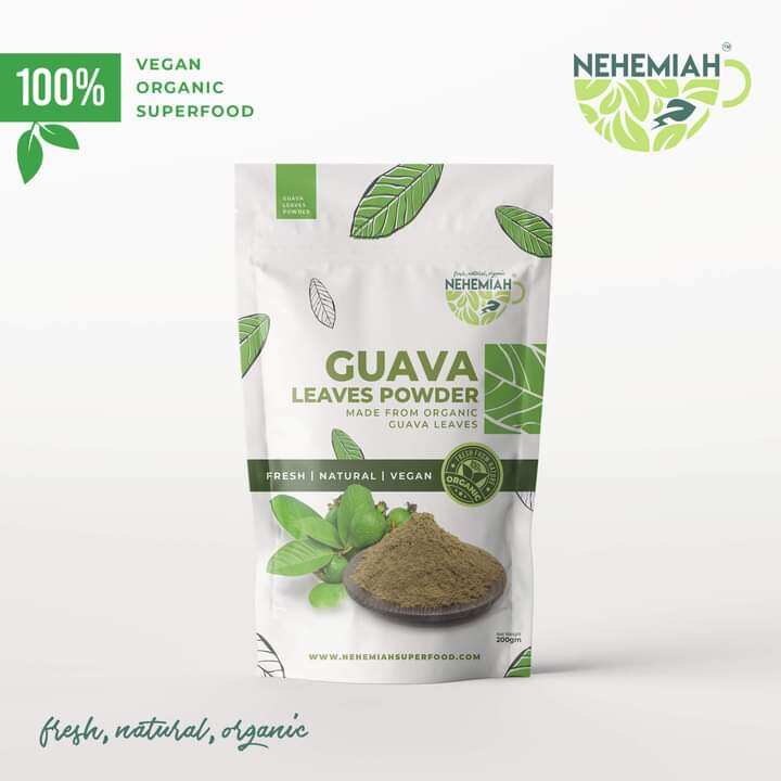 Pure Guava Leaves Powder by Nehemiah Superfood | Lazada PH