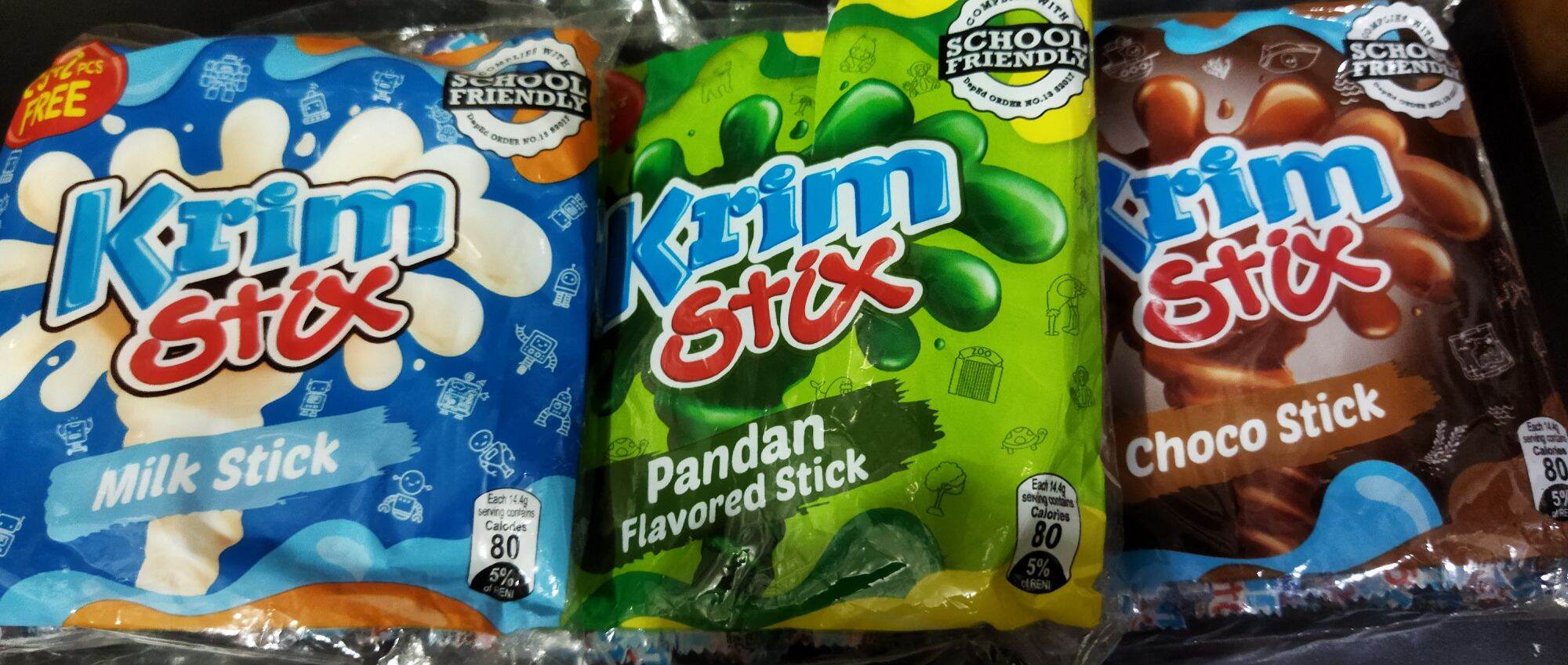 Krim Stix Milk/Chocolate/Pandan | Lazada PH