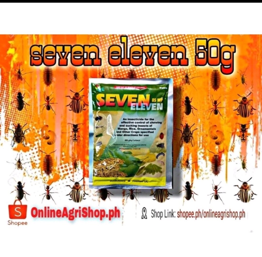 SEVEN ELEVEN 85WP 50 GRAM PACKS INSECTICIDE (ICTC) | Lazada PH