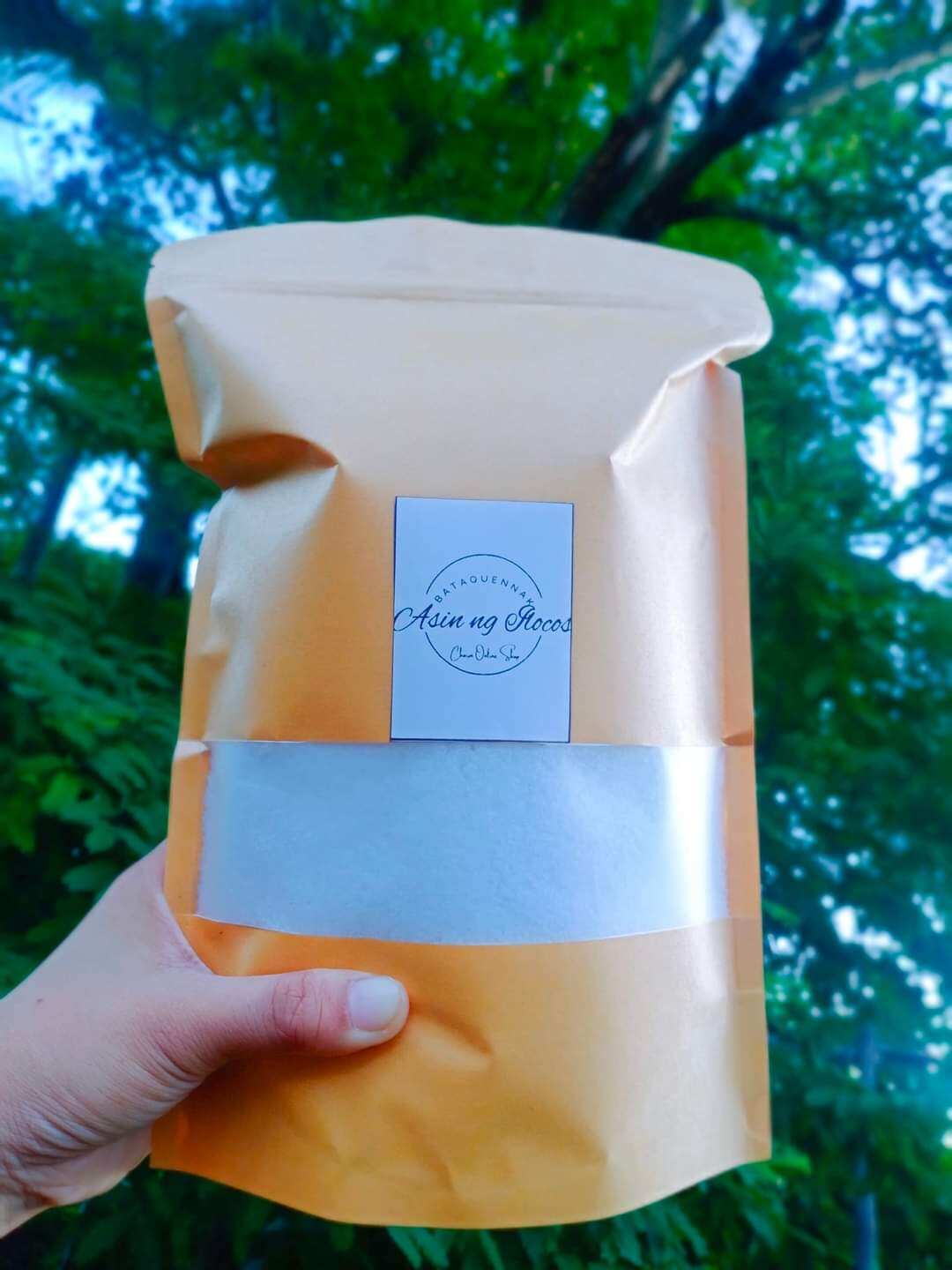 500 grams (half kilo) Ilocos Sea Salt- Product of Pasuquin Ilocos Norte ...