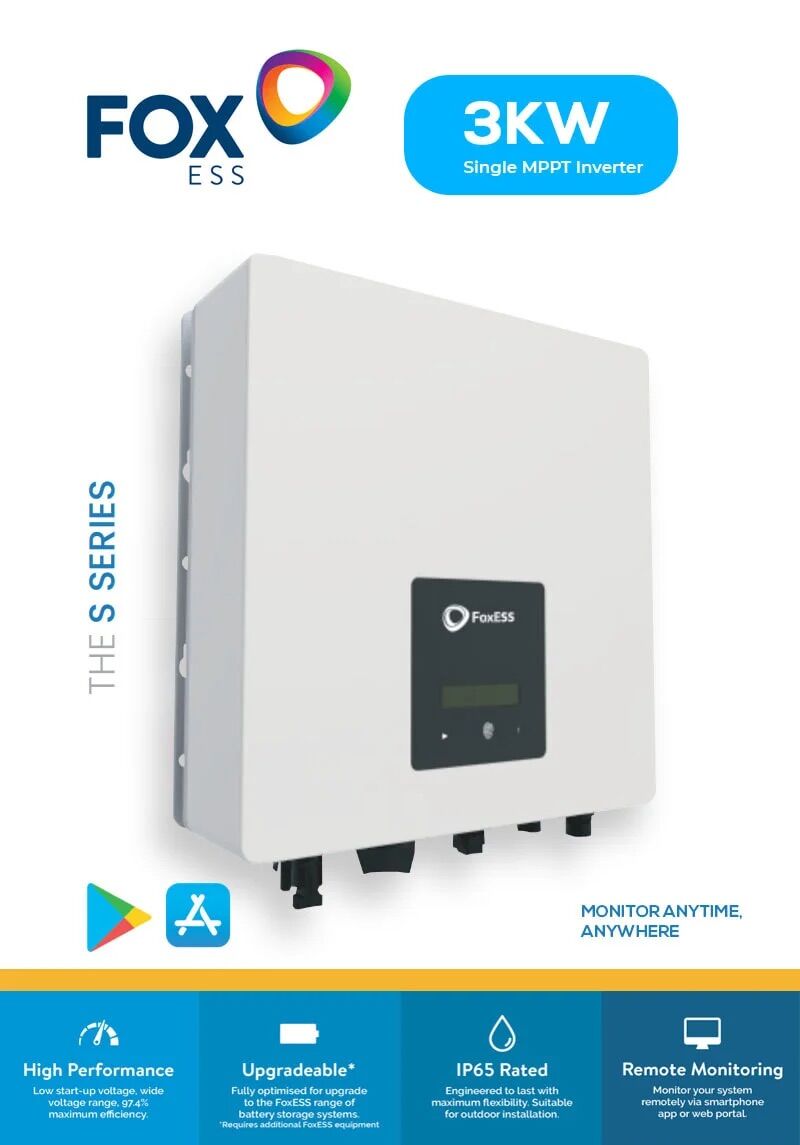 FOXESS F6000 6KW Single Phase Grid Tie Inverter Dual MPPT | Lazada PH