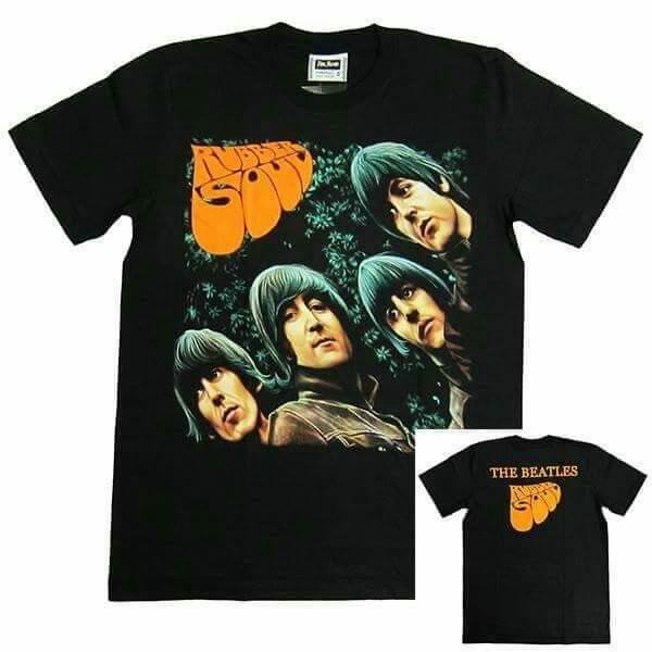 Rock Band Shirt Beatles Rubber Soul Rock yeah Hot rock Brand | Lazada PH