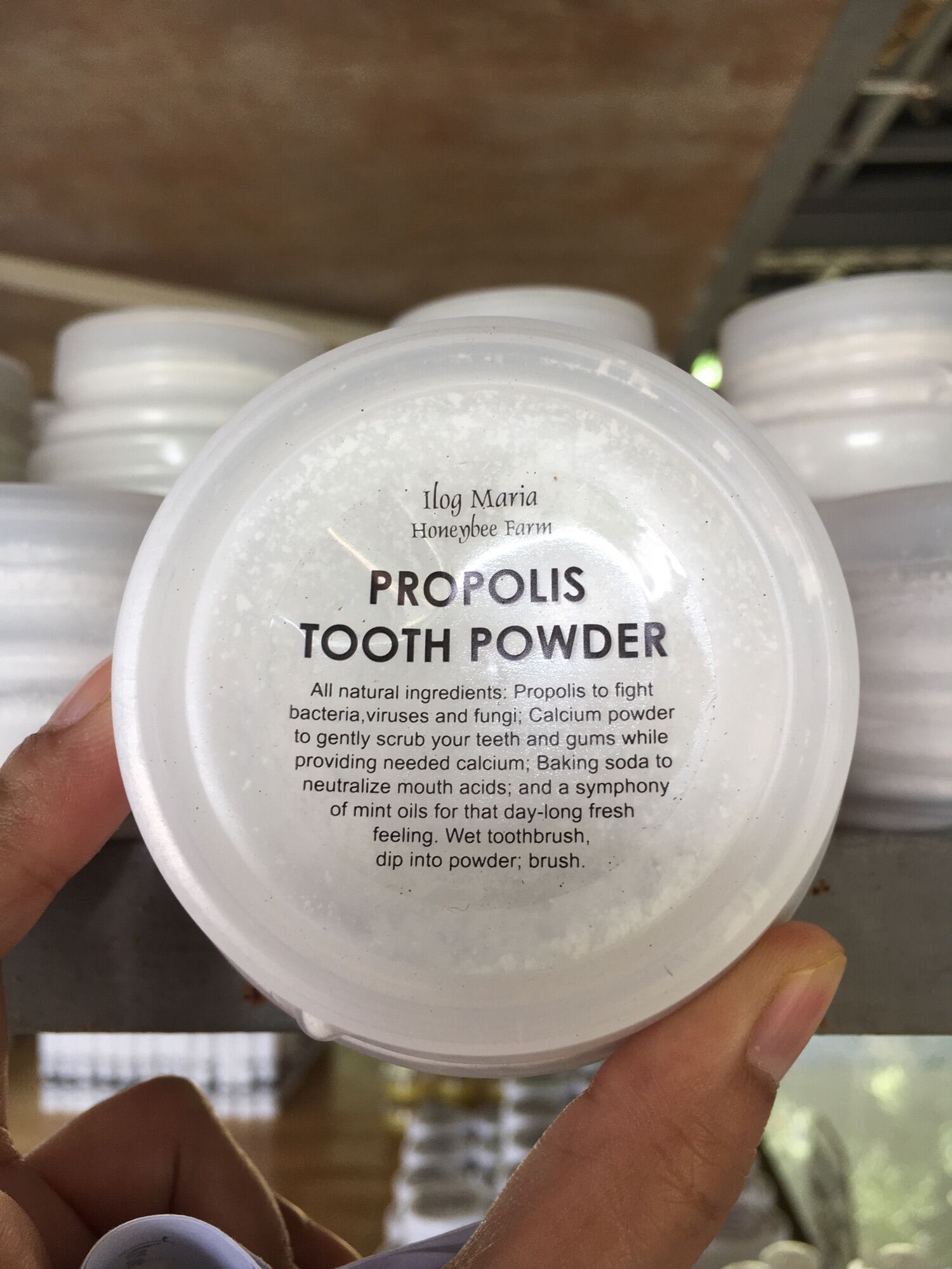 ILOG MARIA propolis tooth powder 90g | Lazada PH