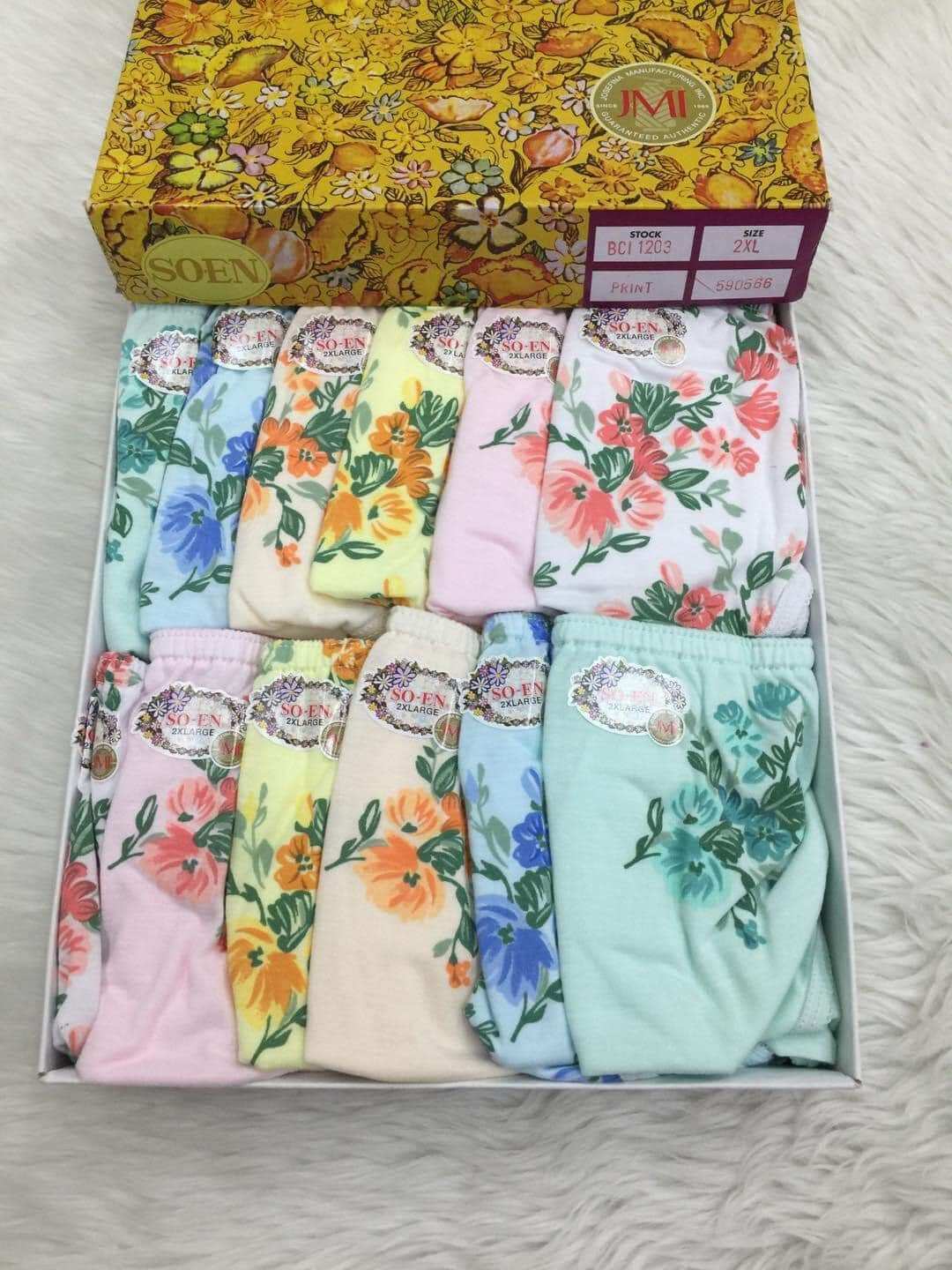 ORIGINAL SOEN COTTON BIKINI PANTY (BCI -SOLD PER BOX) | Lazada PH