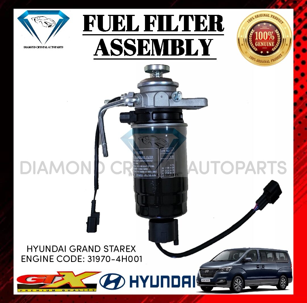 FUEL FILTER ASSEMBLY (FEED PUMP) HYUNDAI GRAND STAREX D4CB ENGINE CODE ...