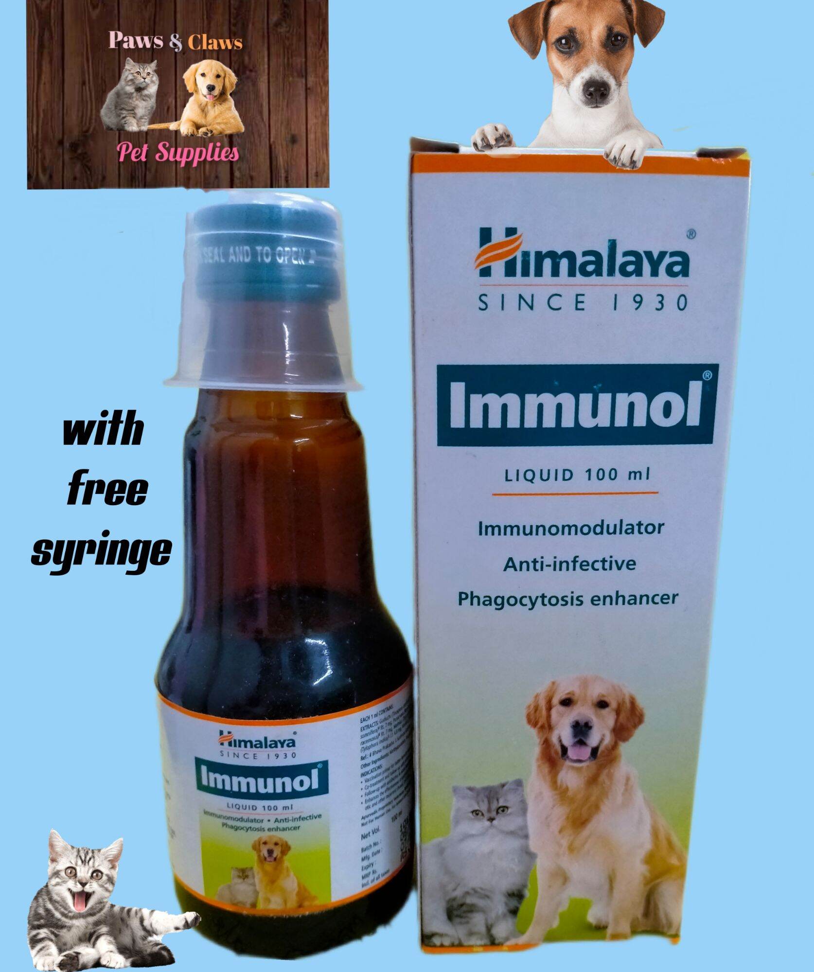 IMMUNOL LIQUID Himalaya (100ml) | Lazada PH