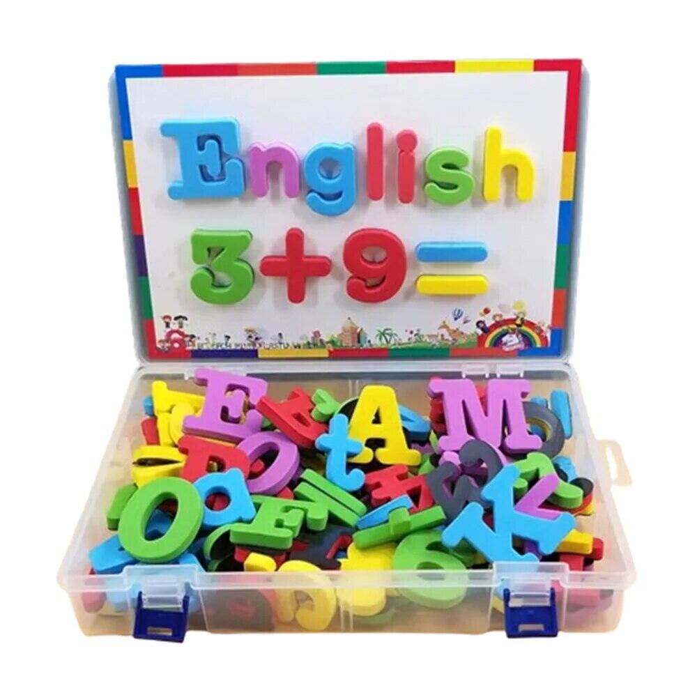 Magnetic Letters Numbers Alphabet 3 In 1 Magnetic Numbers Early ...