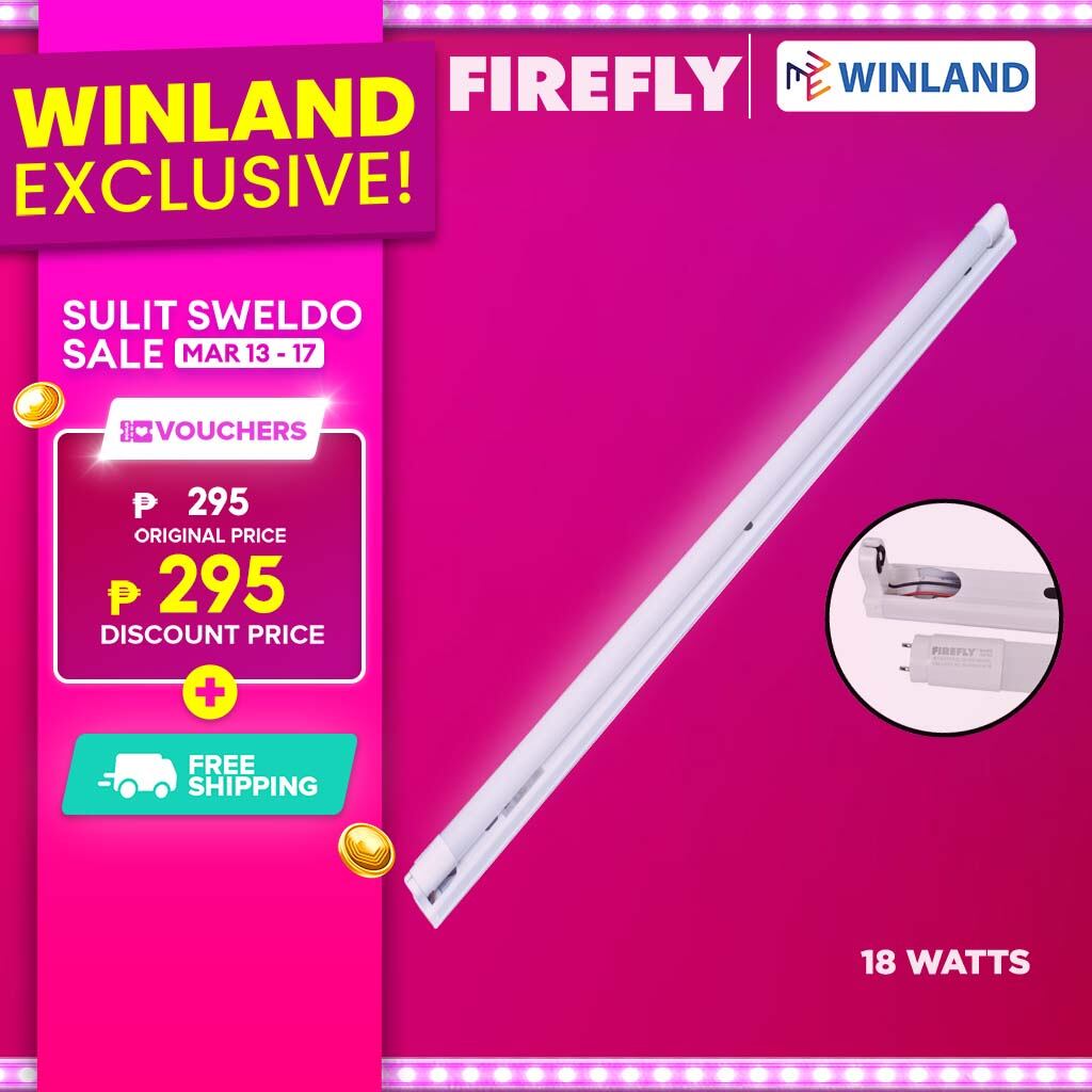 Firefly by Winland T8 Led Tube & Box Type Set 18w LED Lamp EBTS11/DL18 ...