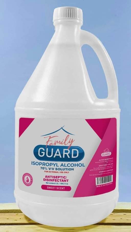 Family Guard Isopropyl Alcohol - Gallon | Lazada PH