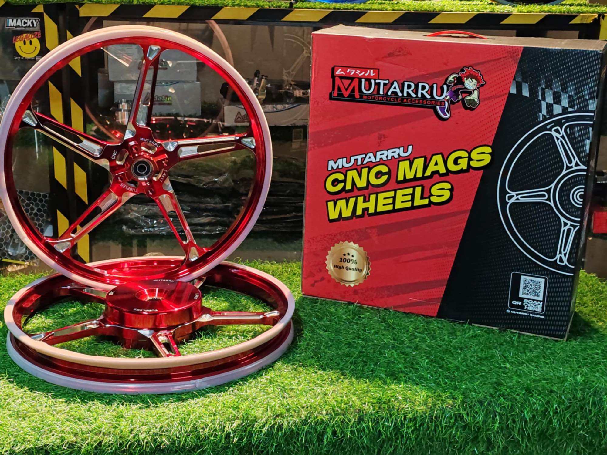 MUTARRU CNC 17s TUBELESS MAGS | Lazada PH